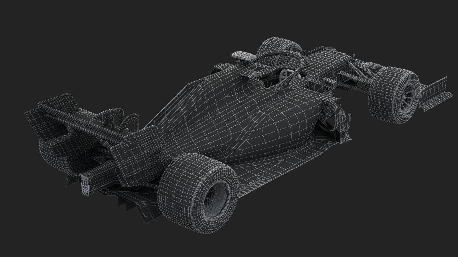 F1 Red Bull RB16 2020 - 3D Model by DSGStudio