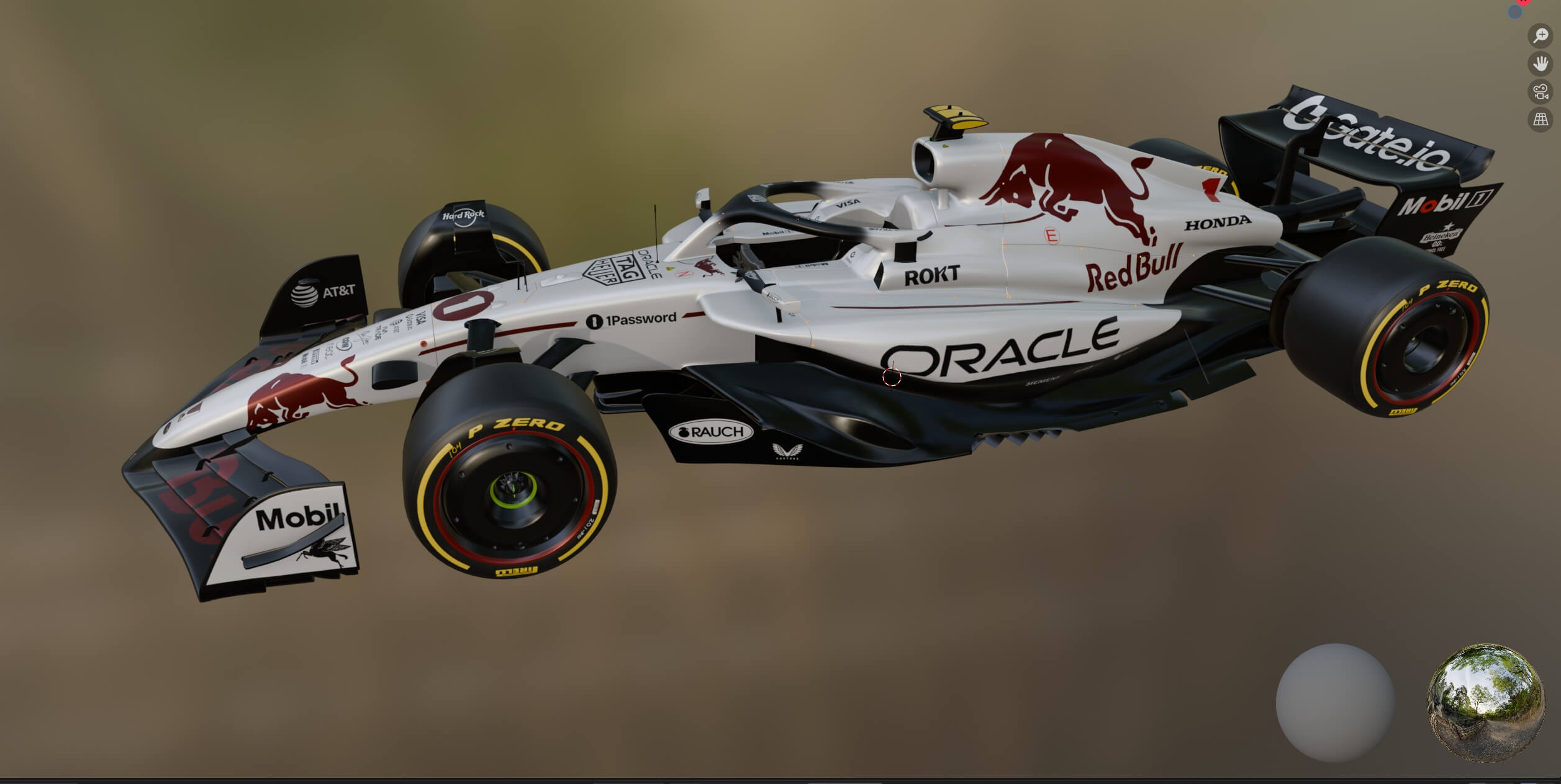 F1 Red Bull RB21 Livery GP Japan Season 2025 - 3D Model by DSGStudio