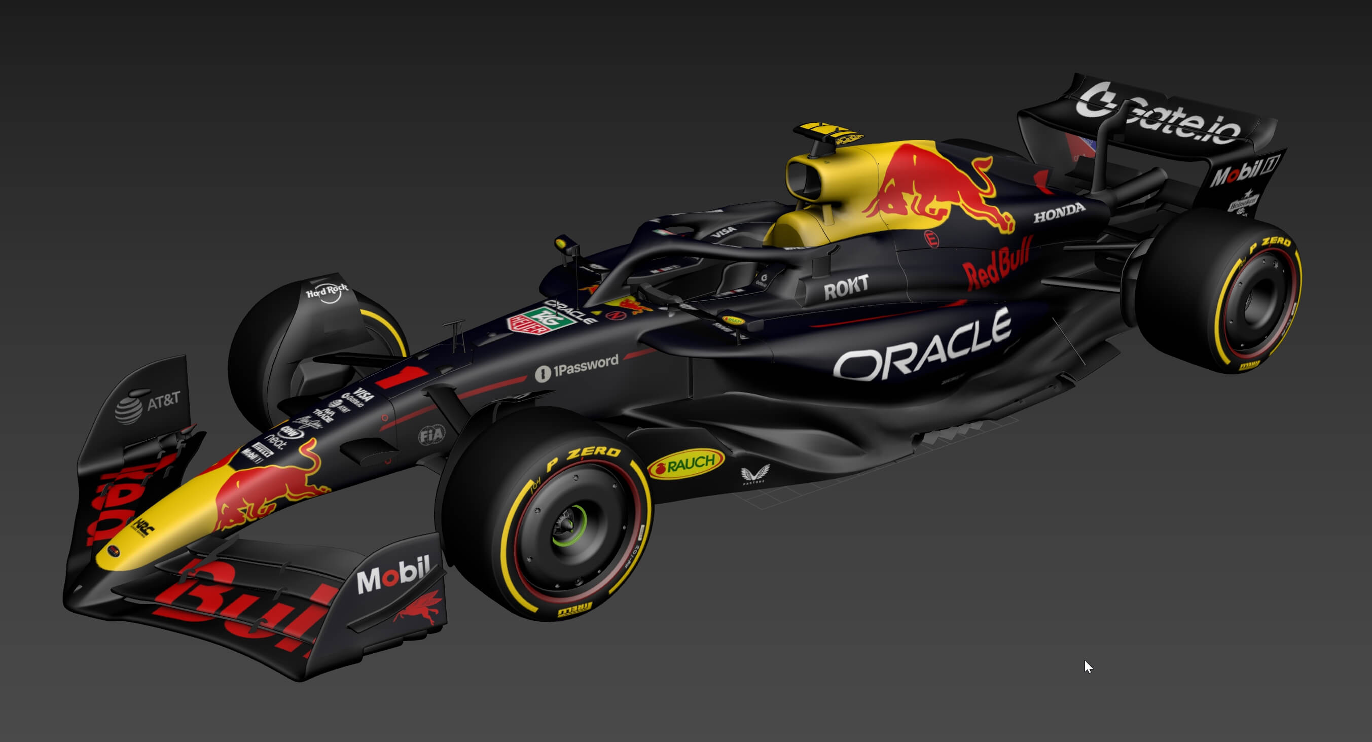 F1 Red Bull RB21 Season 2025 - 3D Model by DSGStudio