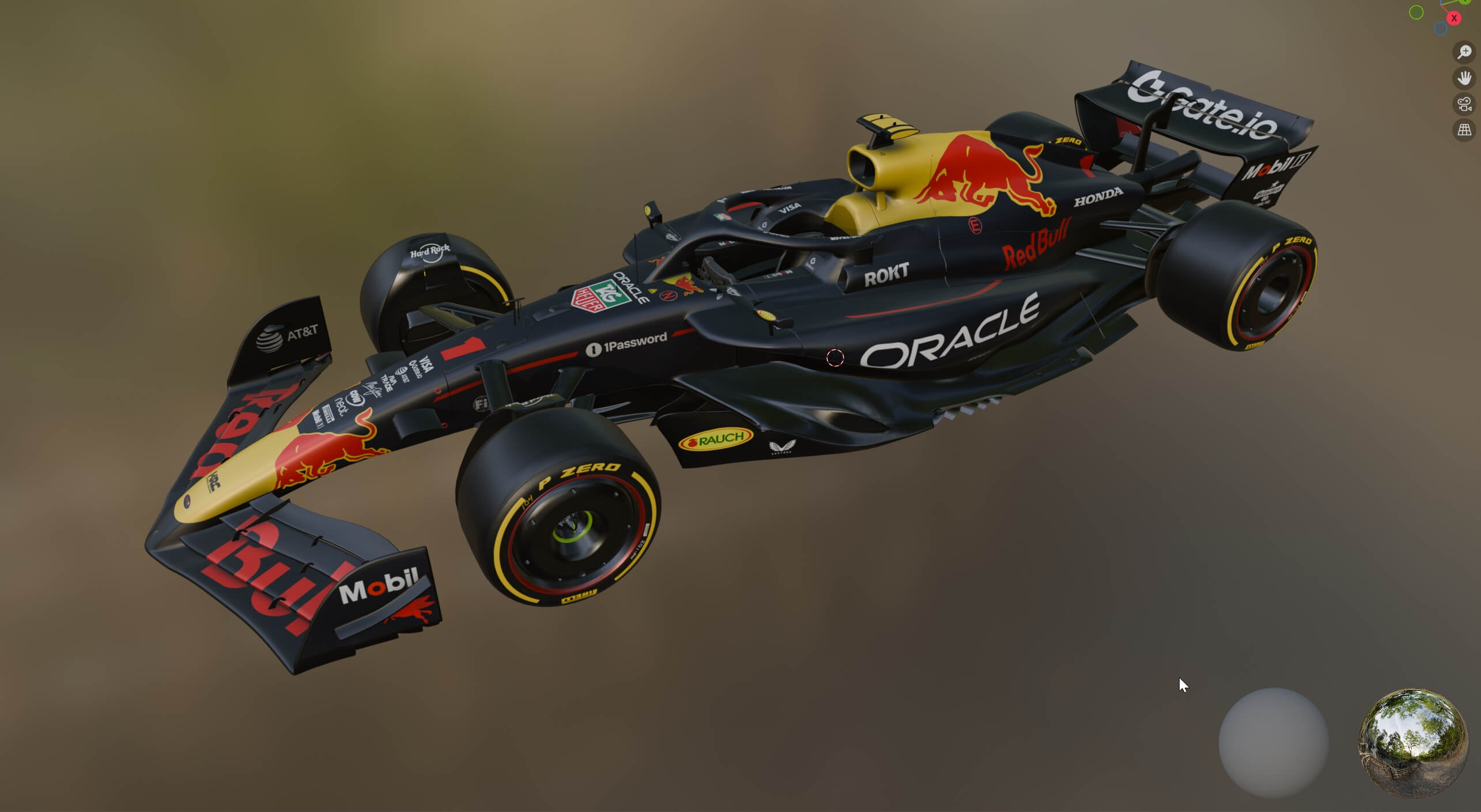 F1 Red Bull RB21 Season 2025 - 3D Model by DSGStudio