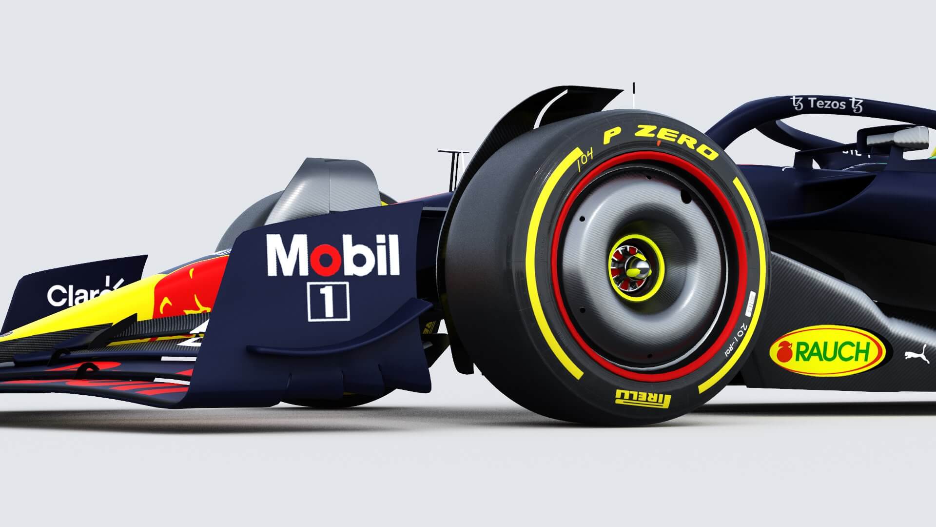 F1 RedBull RB18 2022 - 3D Model by DSGStudio