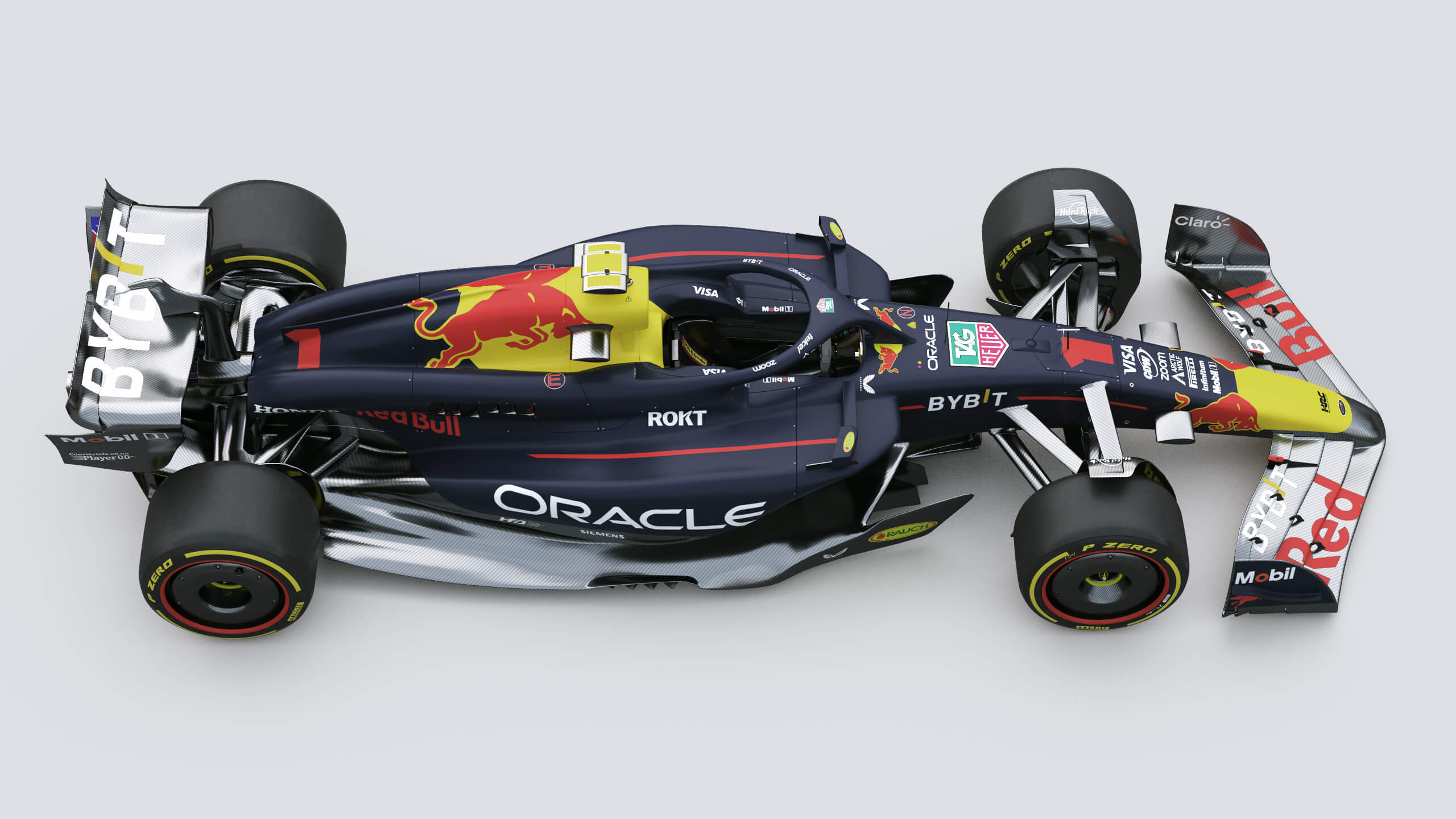 F1 Redbull RB20 2024 - 3D Model by DSGStudio
