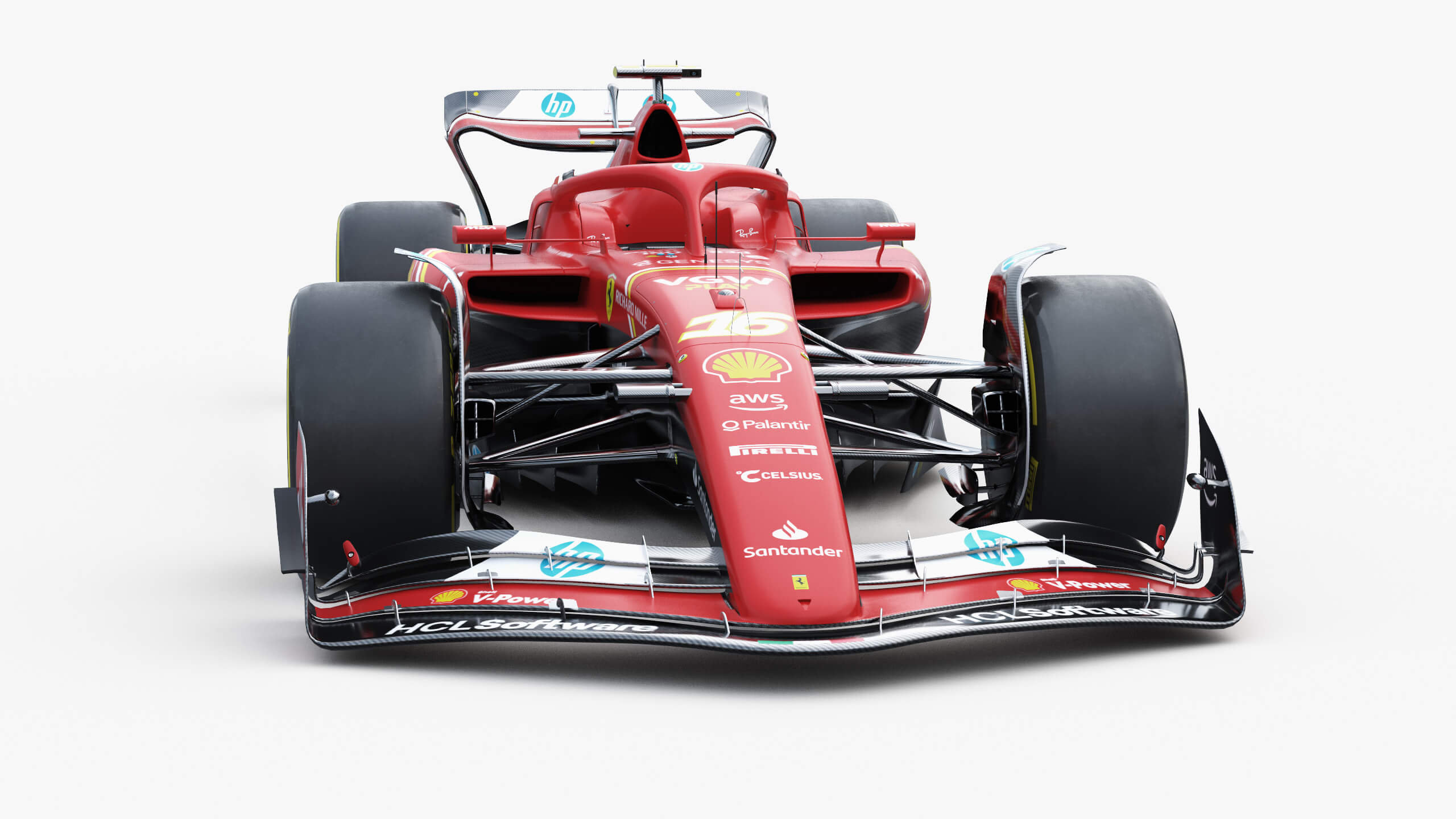 F1 Ferrari SF24 season 2024 - 3D Model by DSGStudio