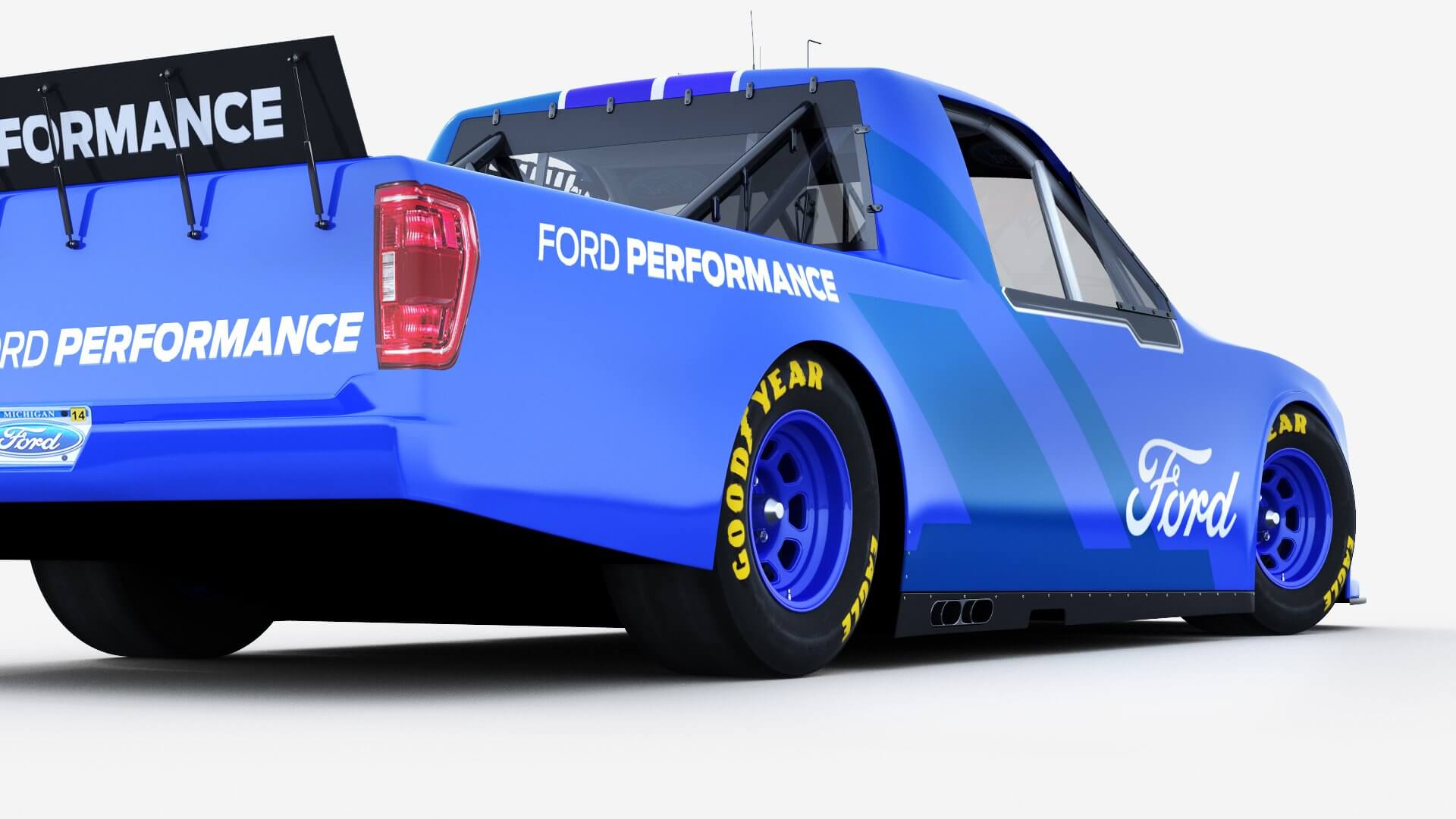 Ford F 150 Nascar Trucks 2022 Template - 3D Model by DSGStudio