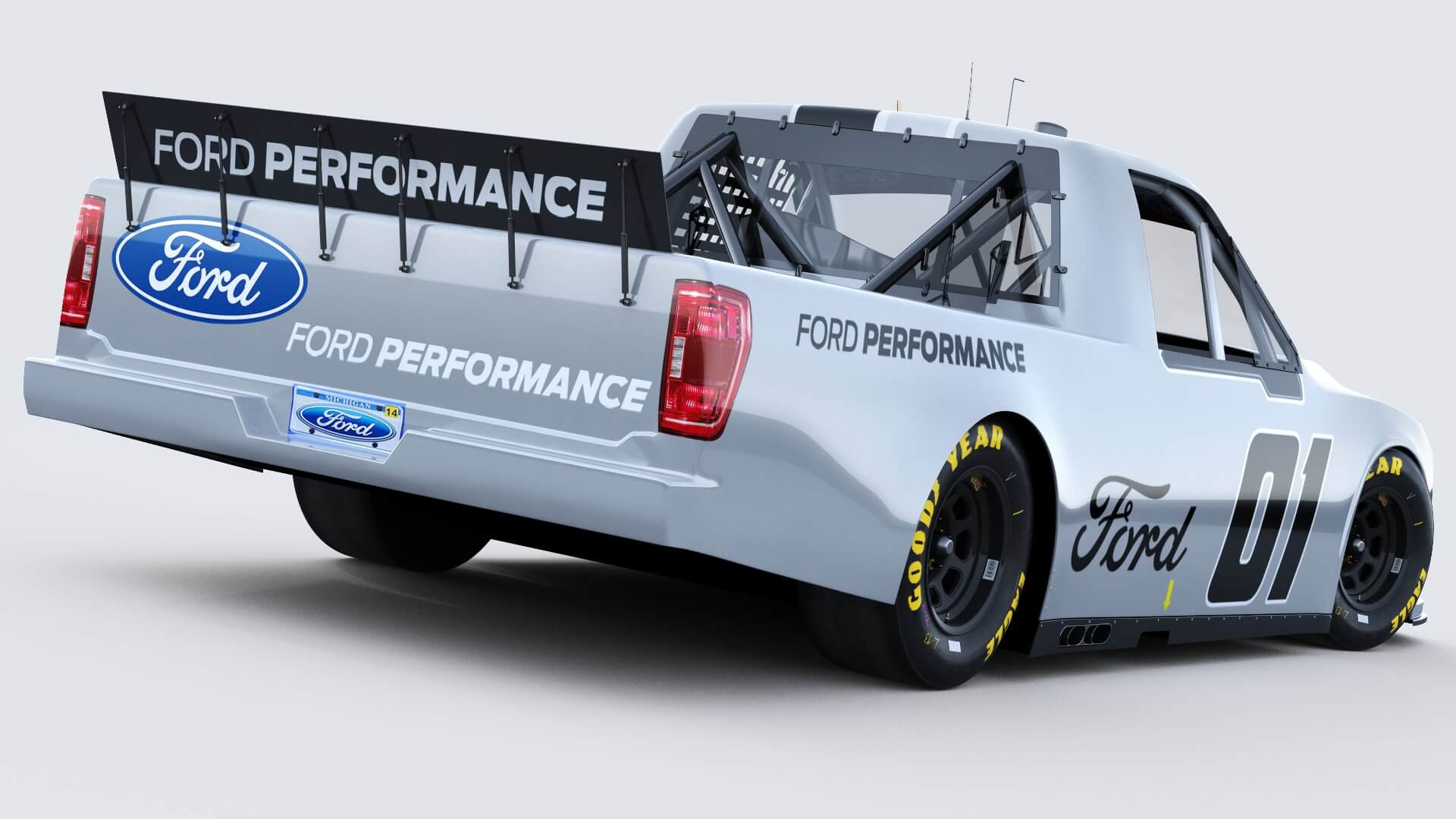 Ford F-150 NASCAR Trucks 2022 Update Template 3D Model by DSGStudio