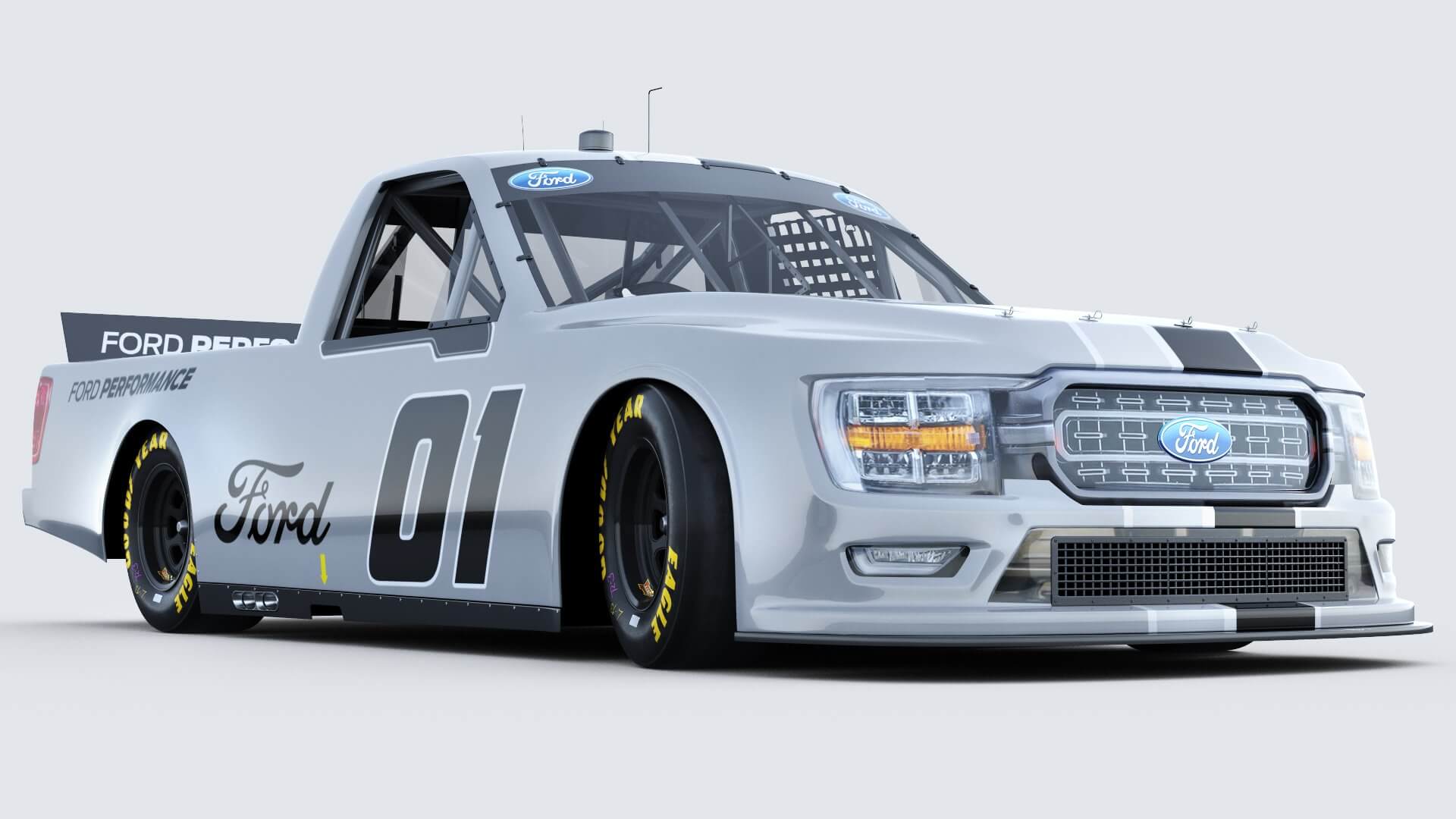Ford F-150 NASCAR Trucks 2022 Update Template 3D Model by DSGStudio