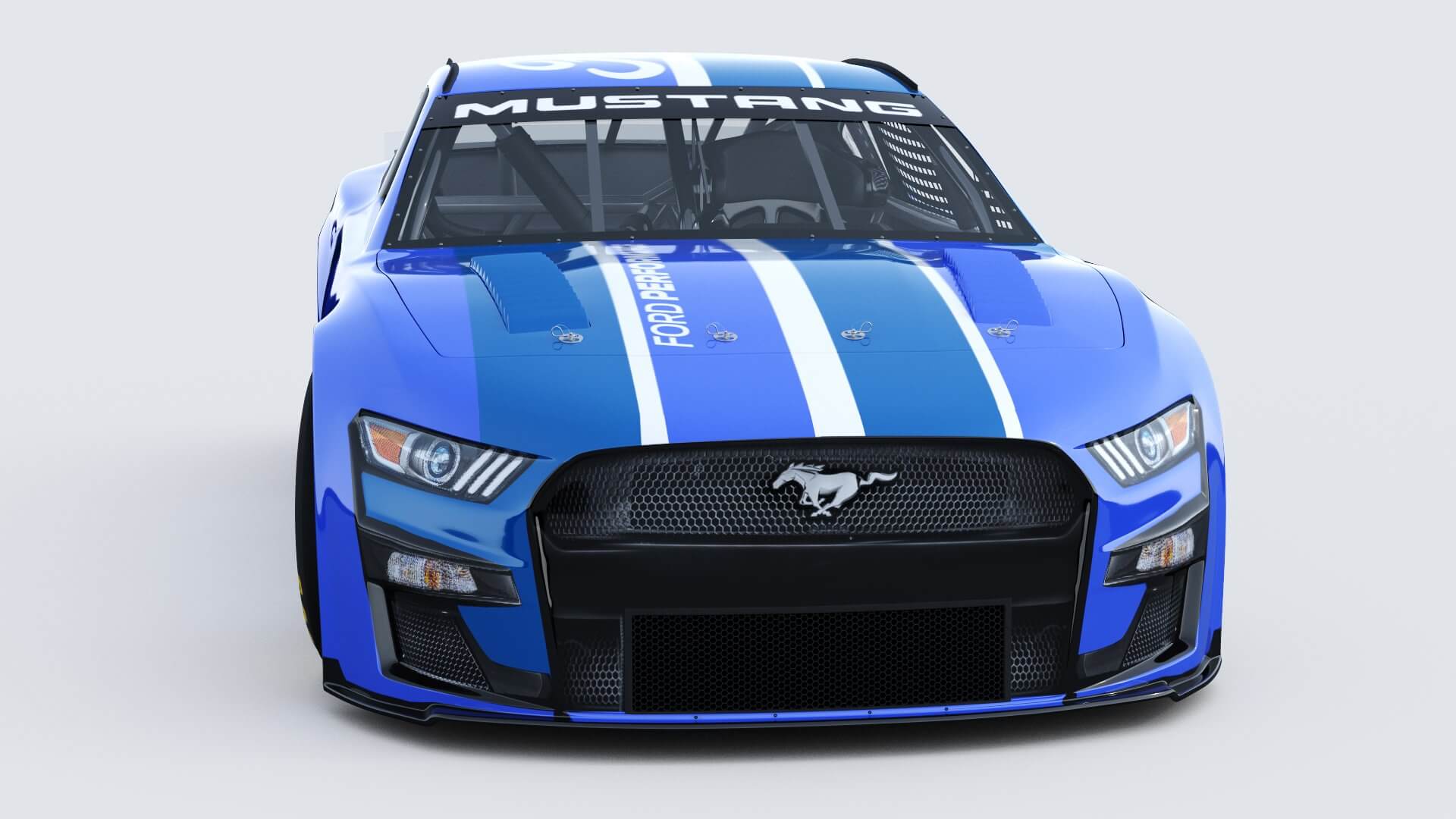 Ford Mustang NASCAR 2022 Update Template - 3D Model by DSGStudio