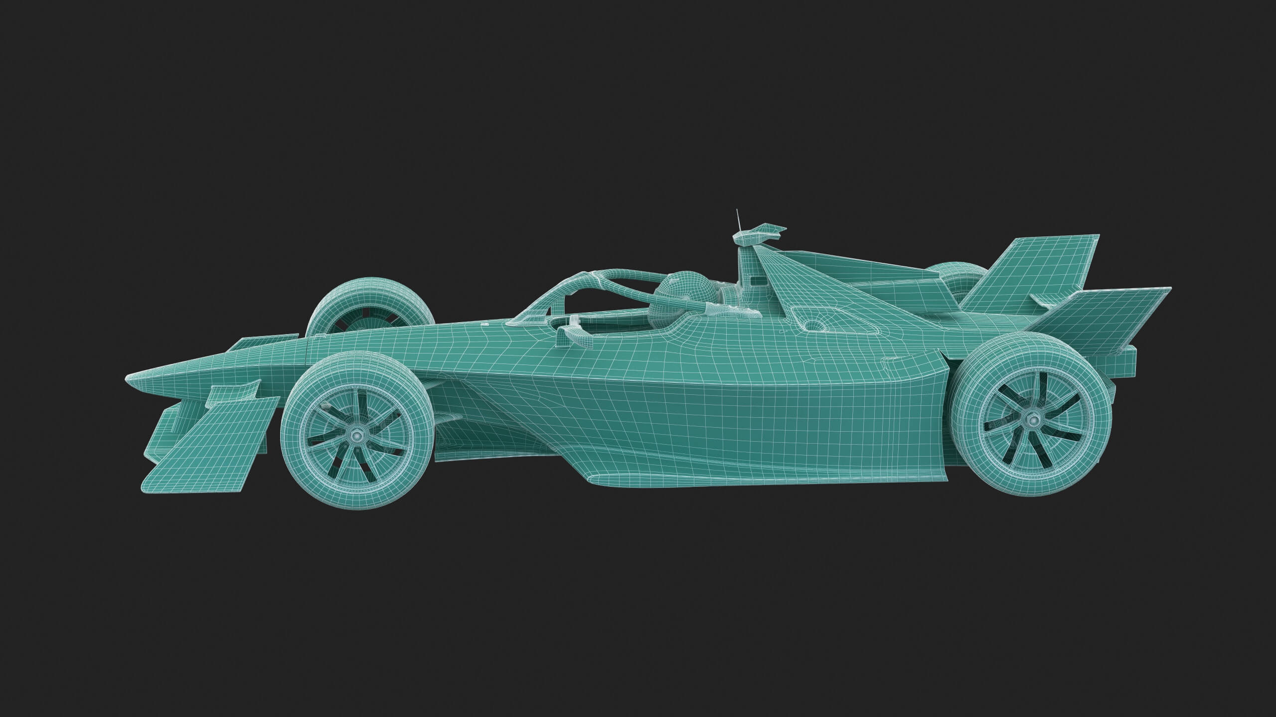 Formula E Gen3 2023 Template - 3D Model by DSGStudio