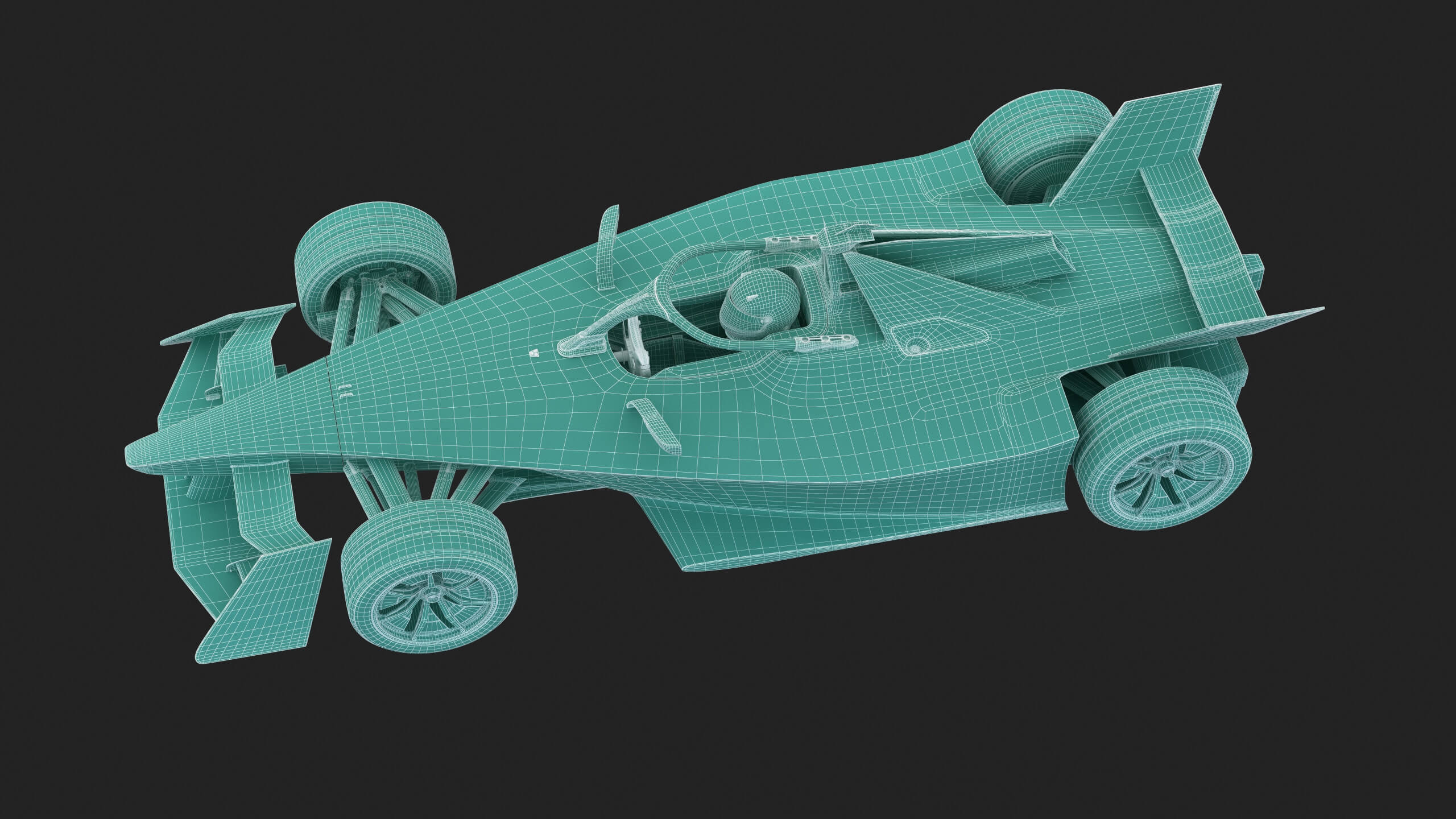 Formula E Gen3 2023 Template - 3D Model by DSGStudio