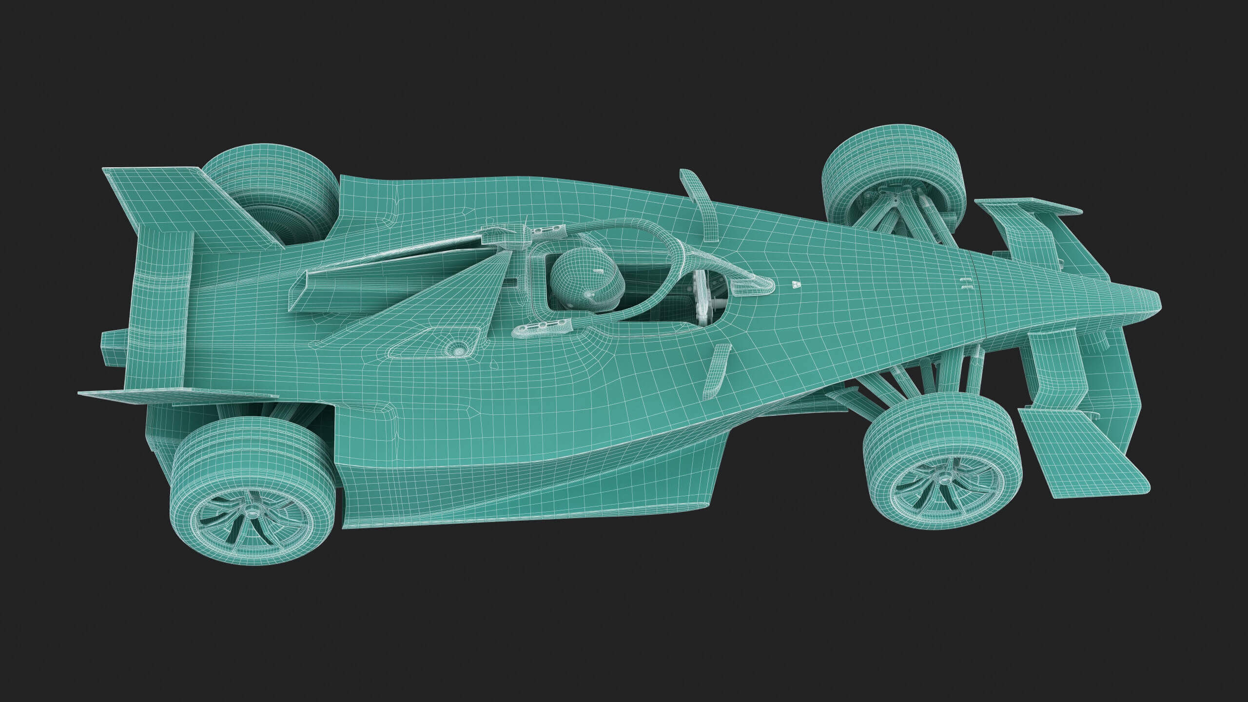Formula E Gen3 2023 Template - 3D Model by DSGStudio