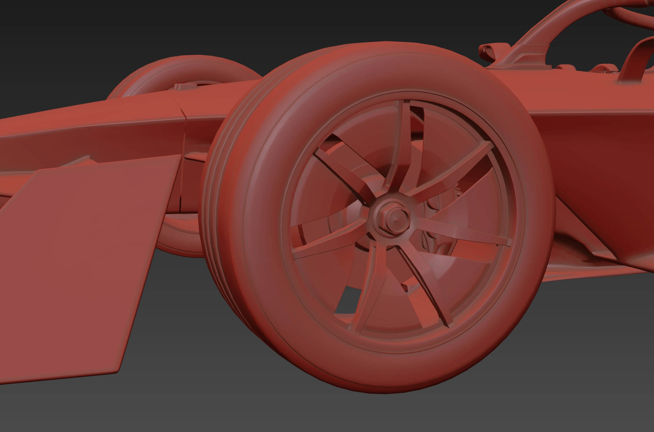 Formula E Gen3 2023 Template - 3D Model by DSGStudio