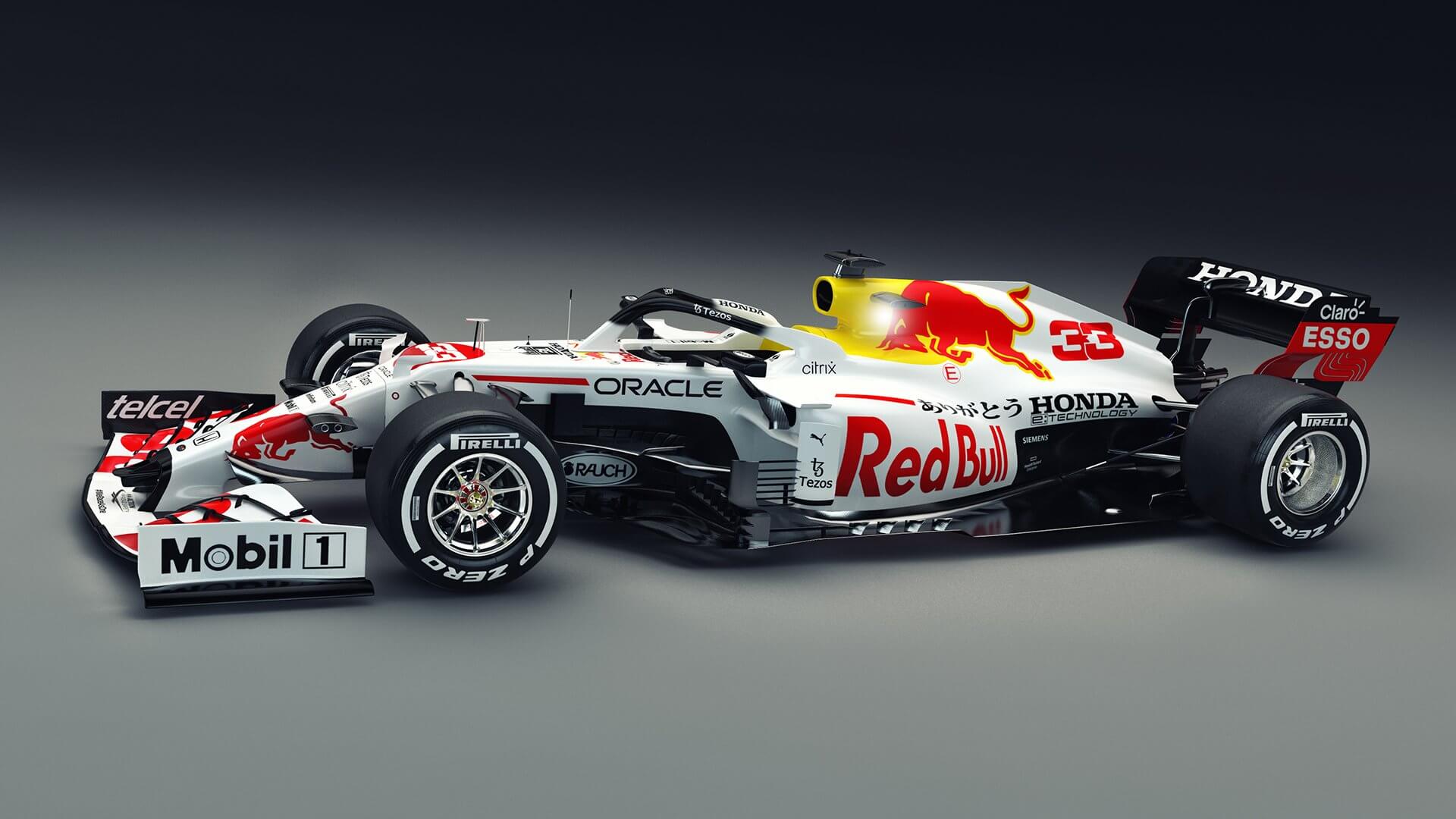 Redbull livery tribute to Honda 3D Render by DSGStudio