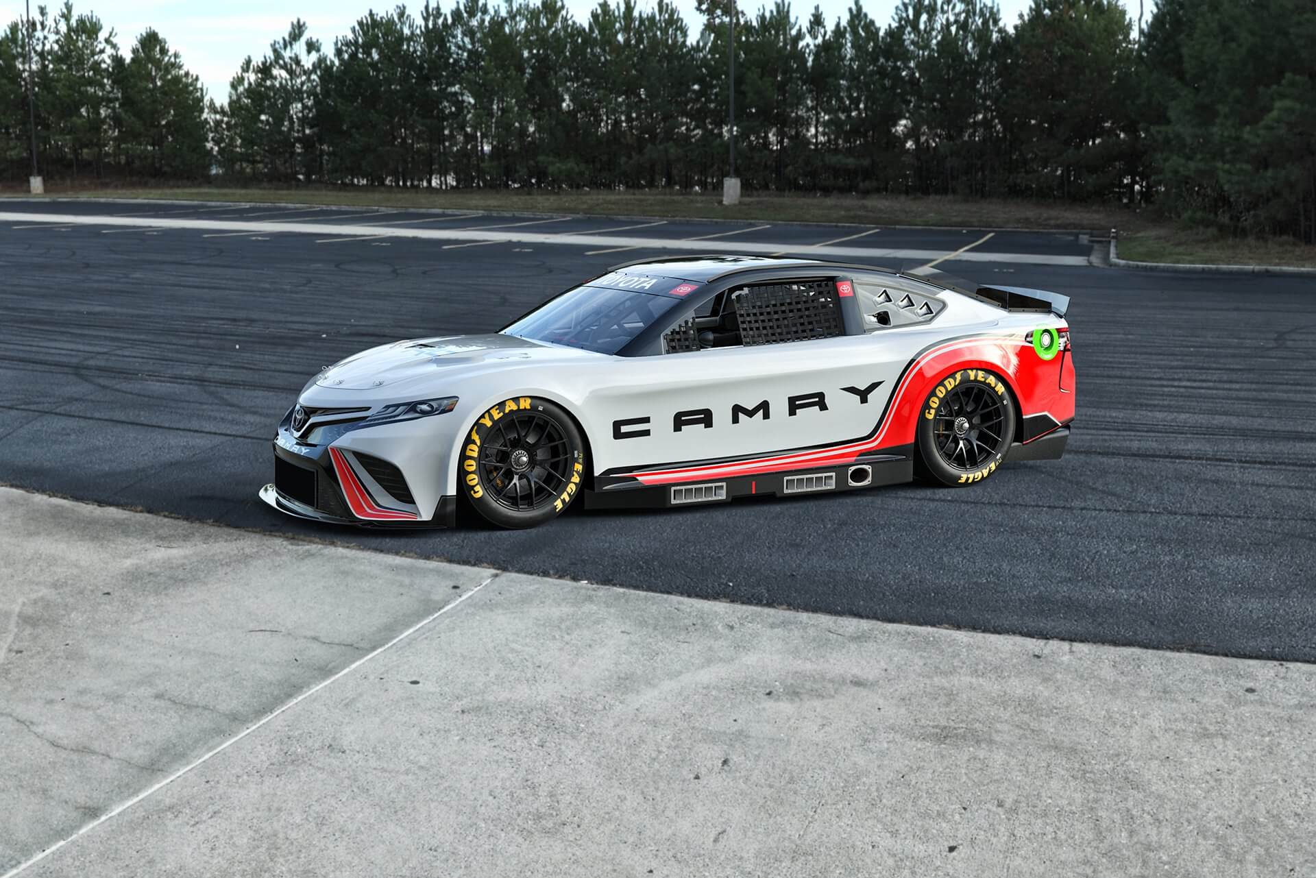 Toyota Camry Nascar nextgen 2022 3D Render by DSGStudio
