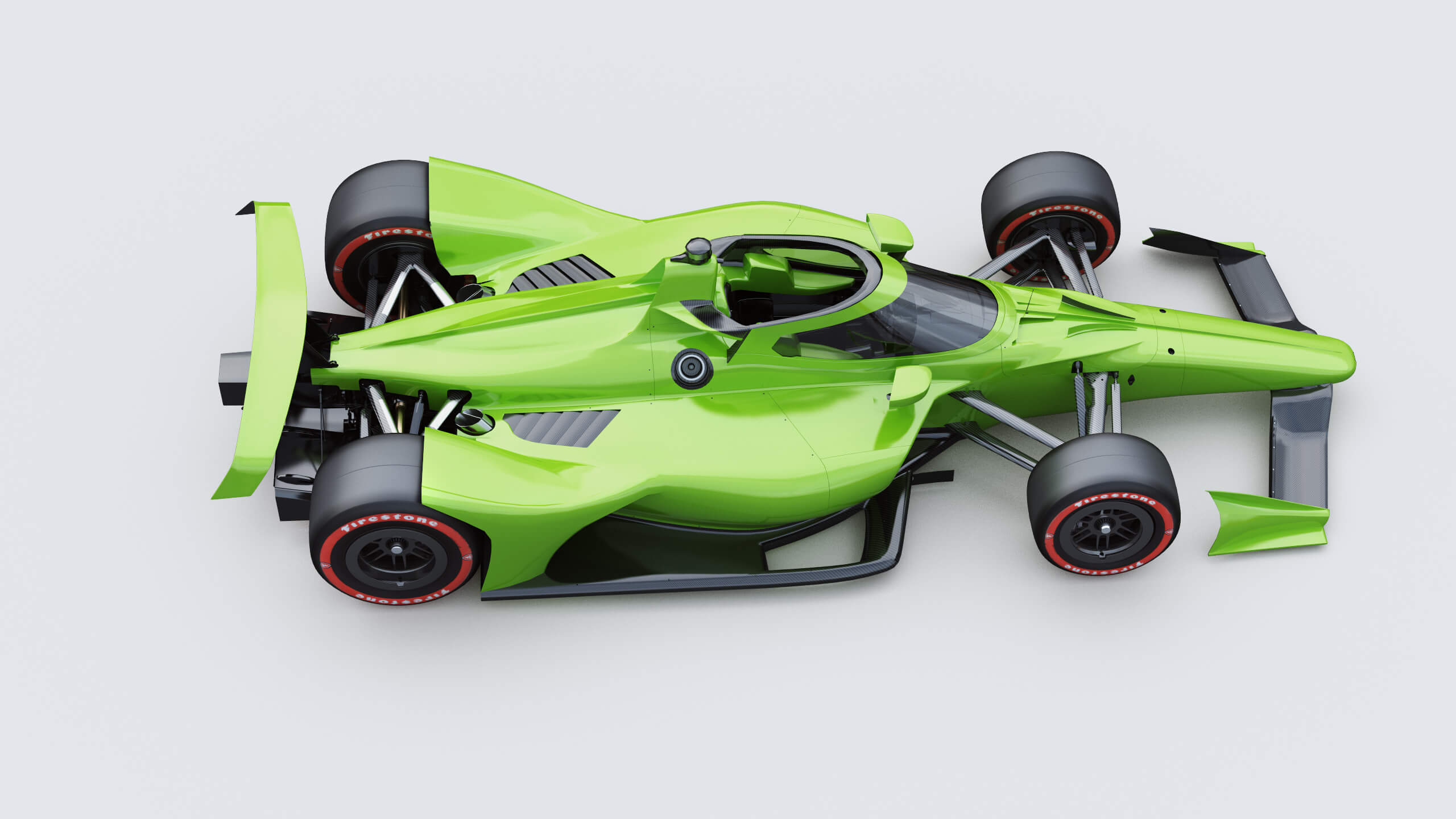 IndyCar Oval Version Template to Livery 2025 - 3D Model by DSGStudio