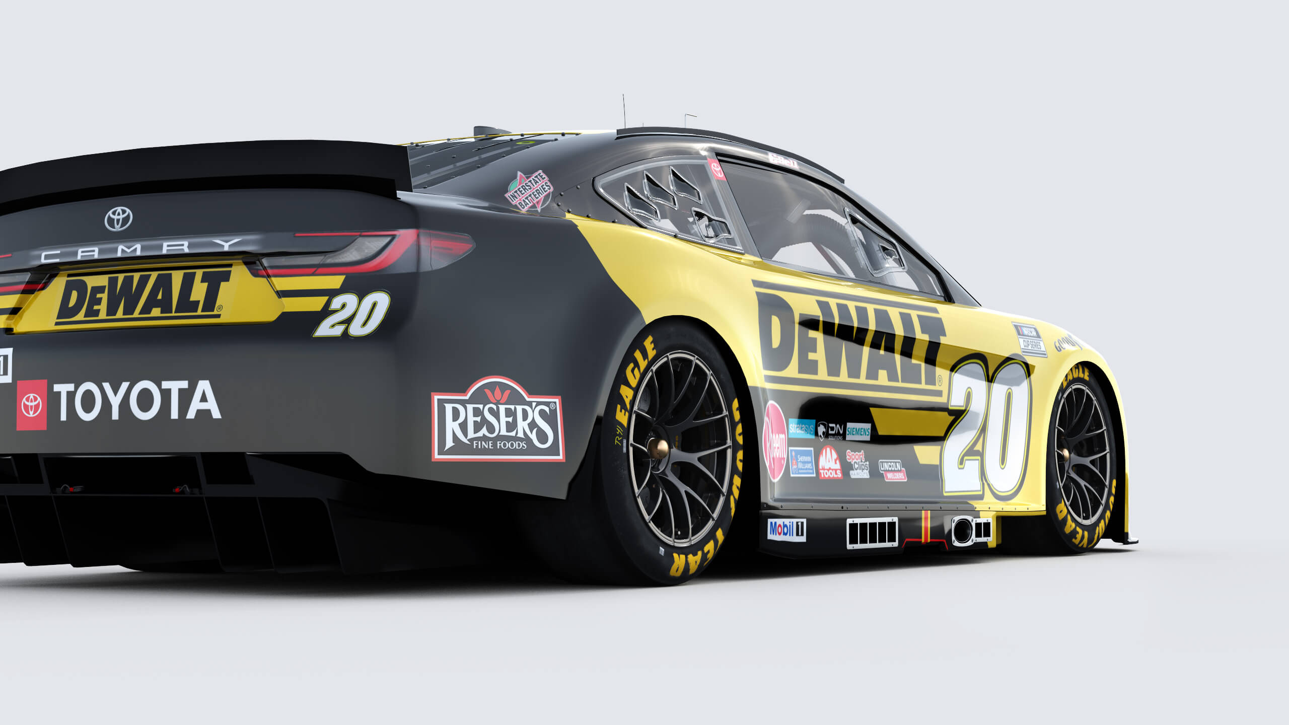 NASCAR Camry 20 Christopher Bell 2025 - 3D Model by DSGStudio