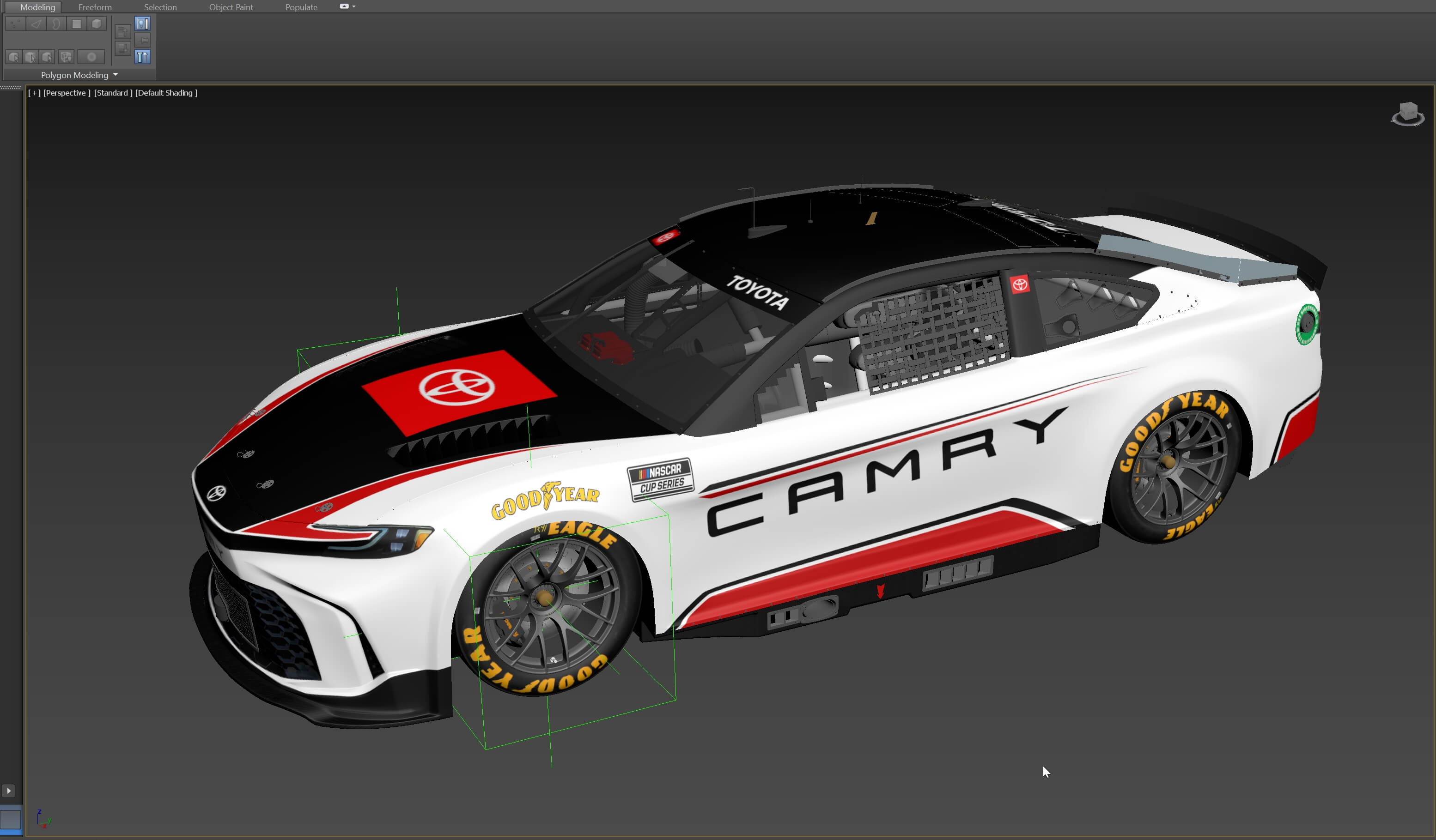 Nascar Toyota Camry 2024 Template - 3D Model by DSGStudio