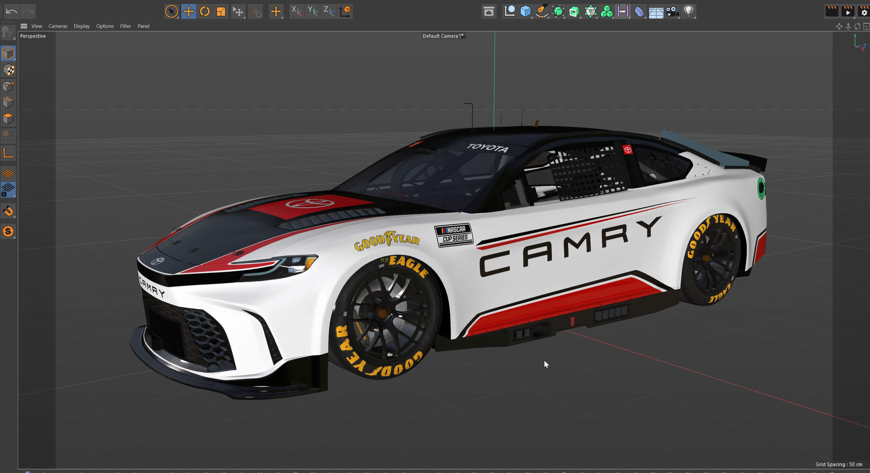Nascar Toyota Camry 2024 Template - 3D Model by DSGStudio