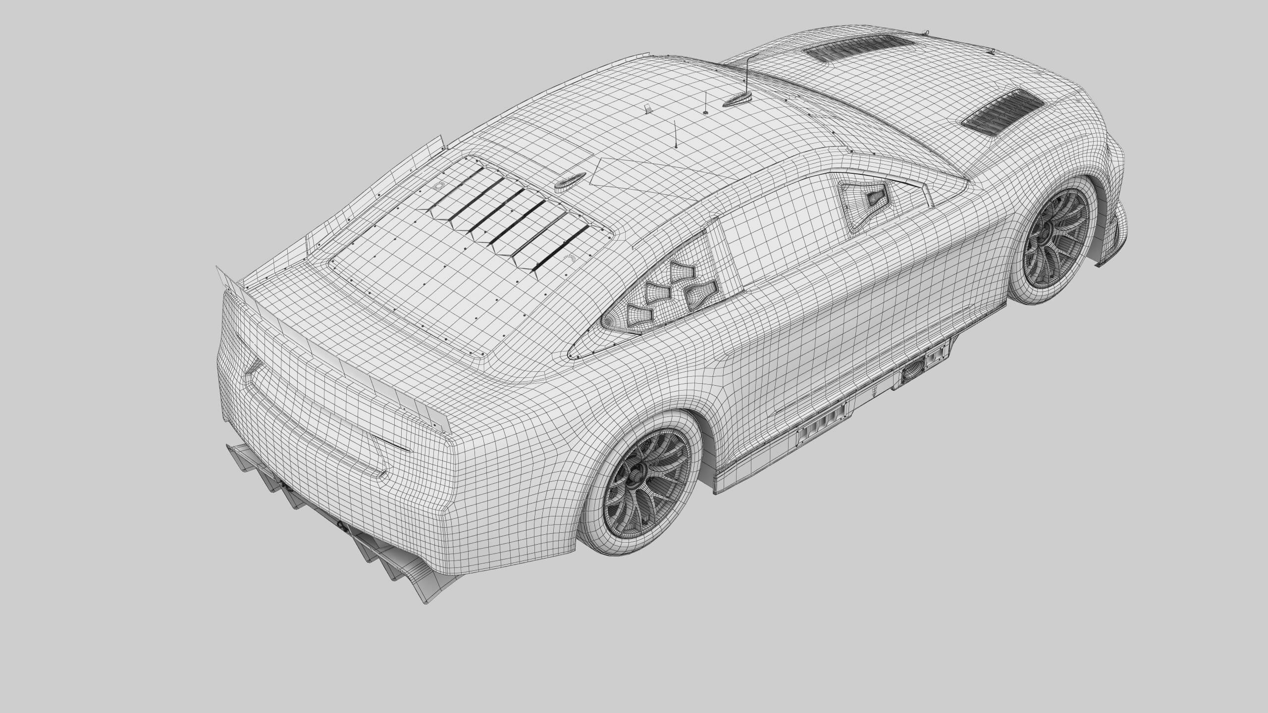 Nascar Toyota Camry 2024 Template - 3D Model by DSGStudio