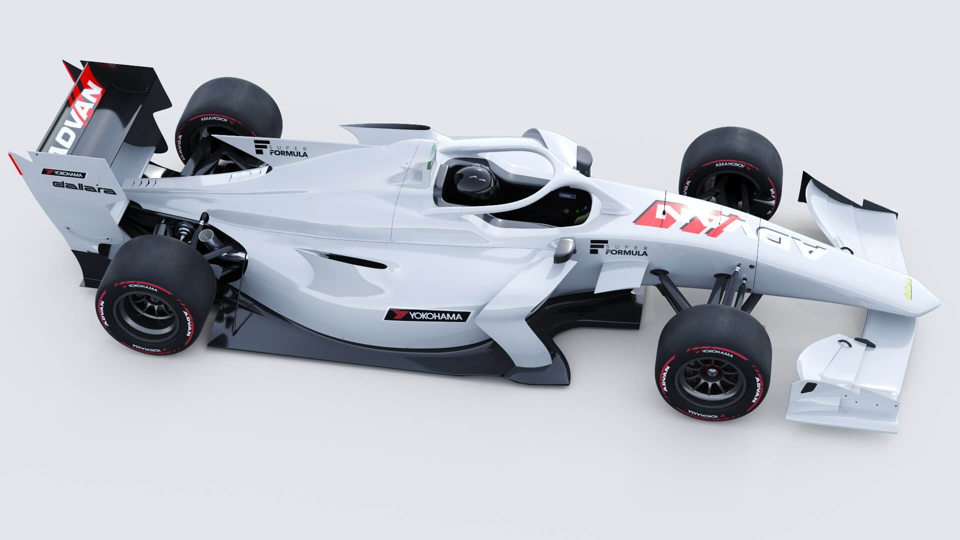 Super Formula Template 2022 - 3D Model by DSGStudio
