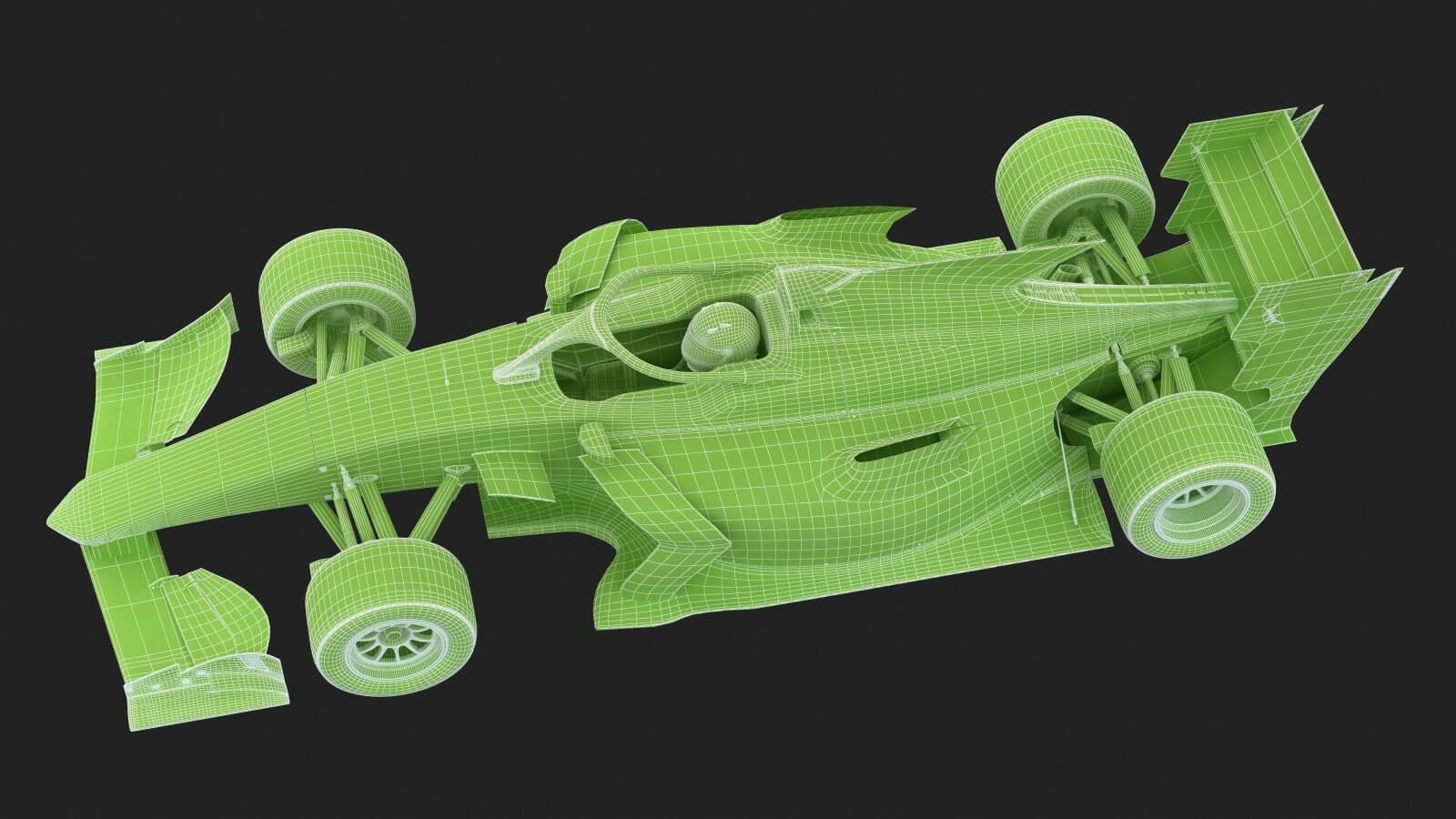 Super Formula Template 2022 - 3D Model by DSGStudio