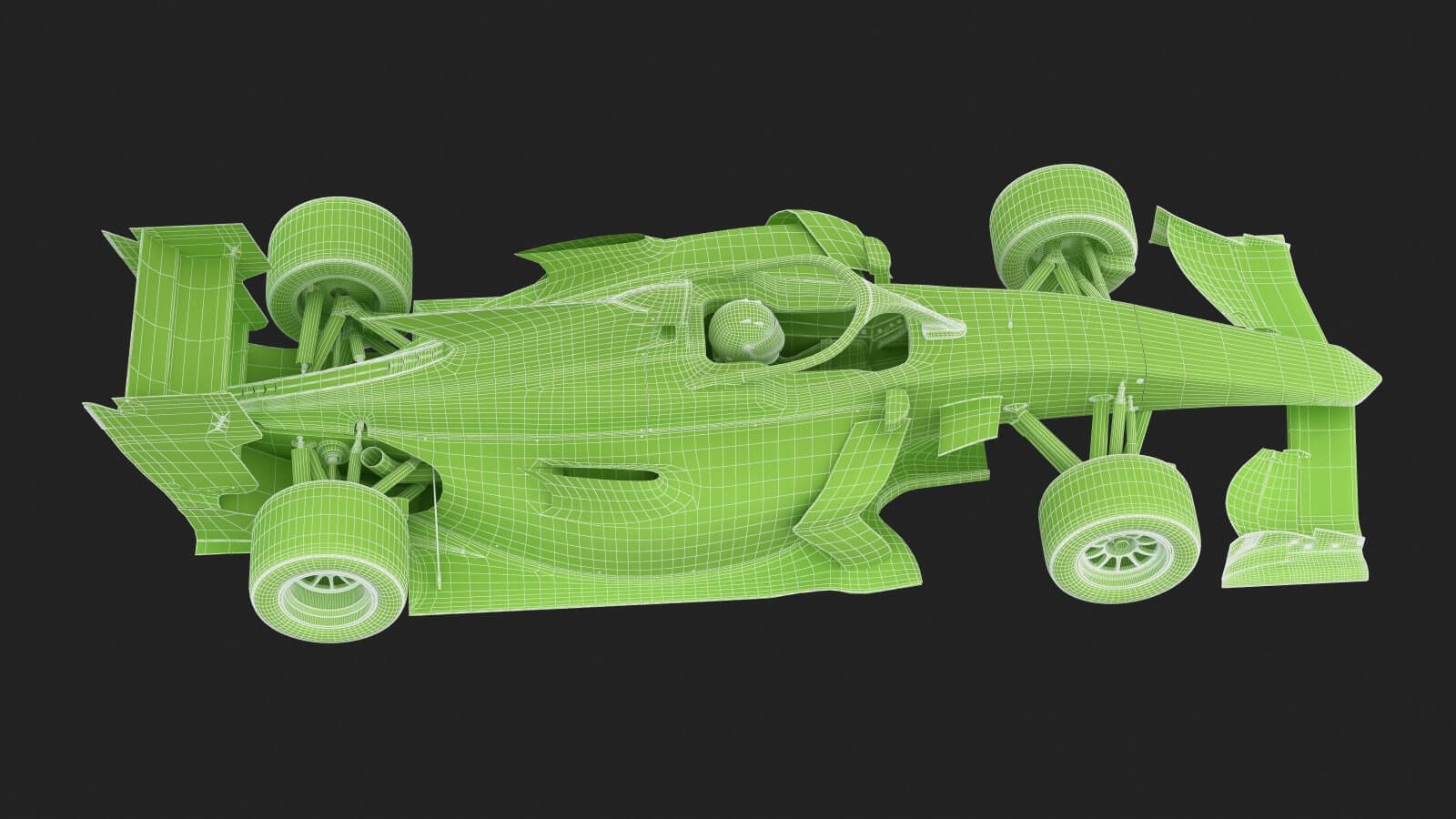 Super Formula Template 2022 - 3D Model by DSGStudio