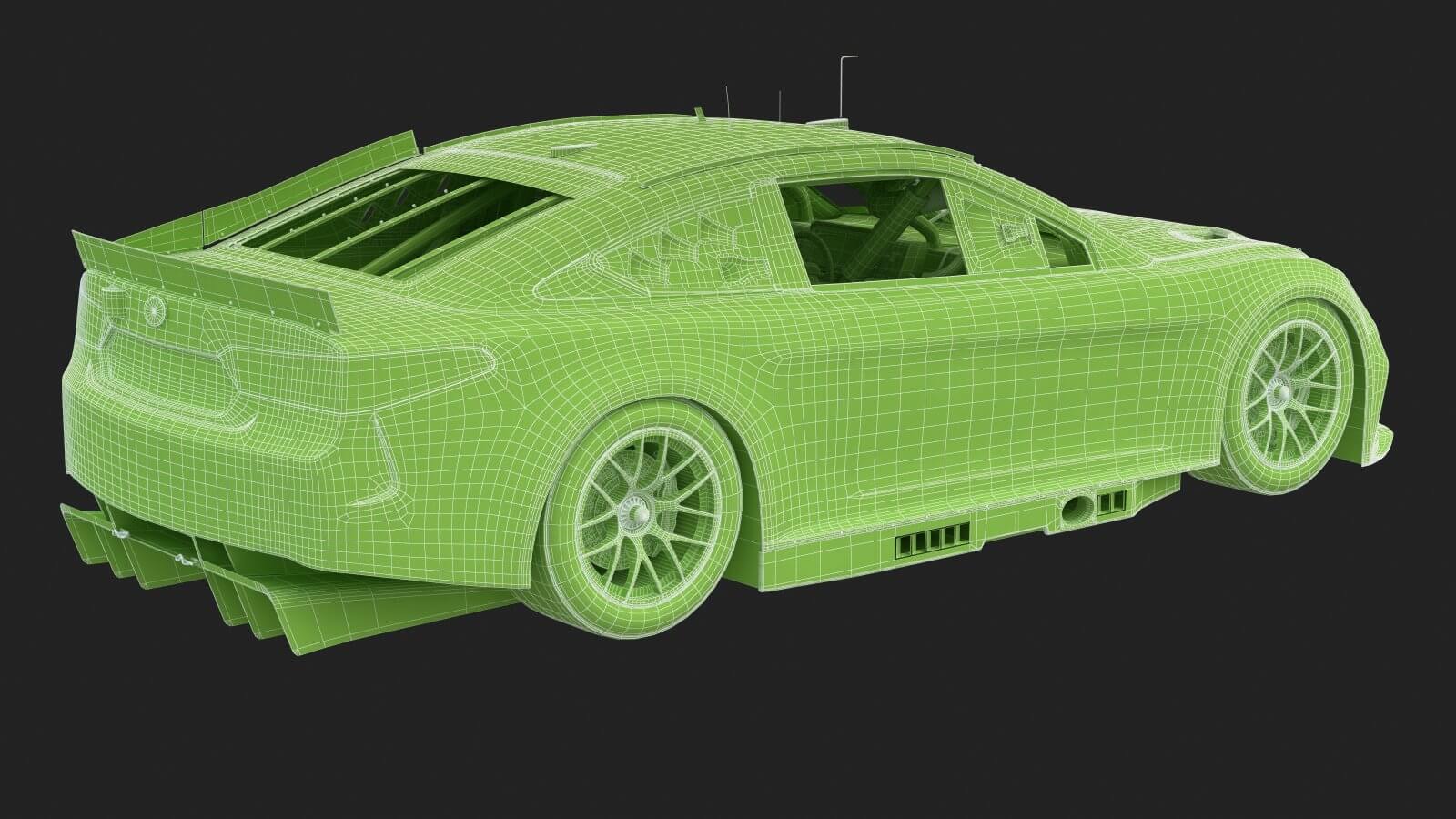 Toyota Camry NASCAR Nextgen 2022 Template - 3D Model by DSGStudio