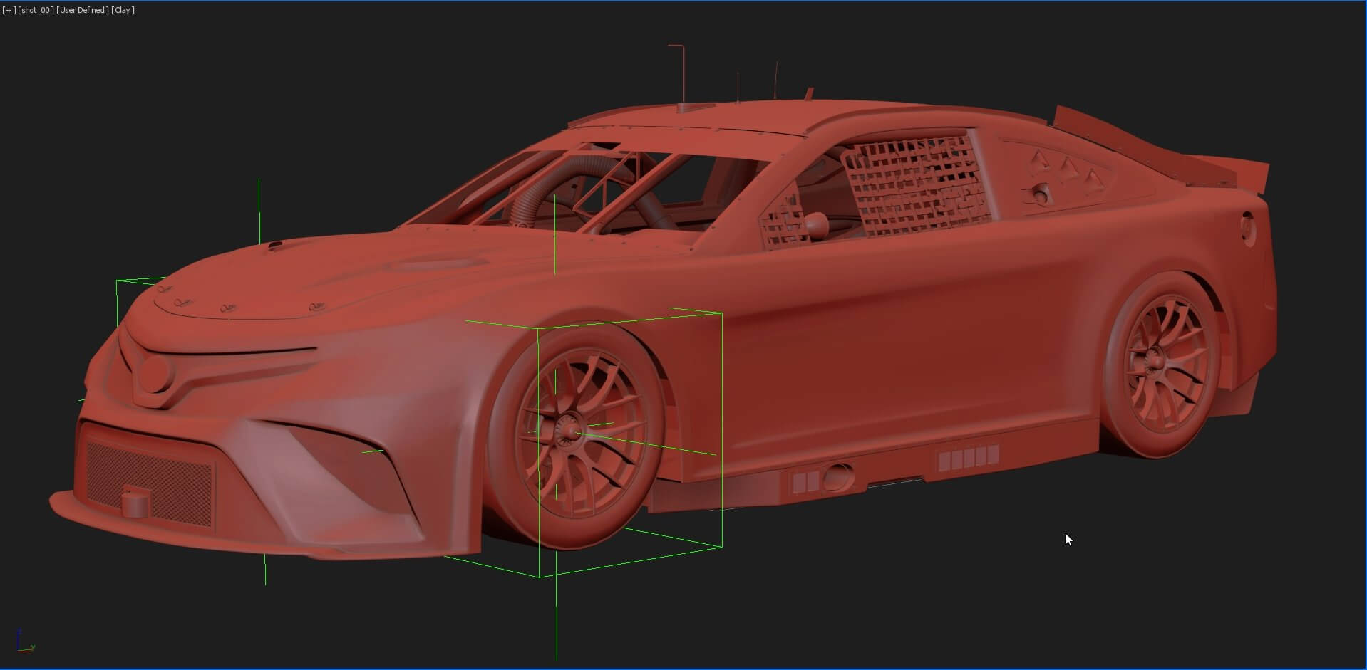 Toyota Camry NASCAR Nextgen 2022 Template - 3D Model by DSGStudio