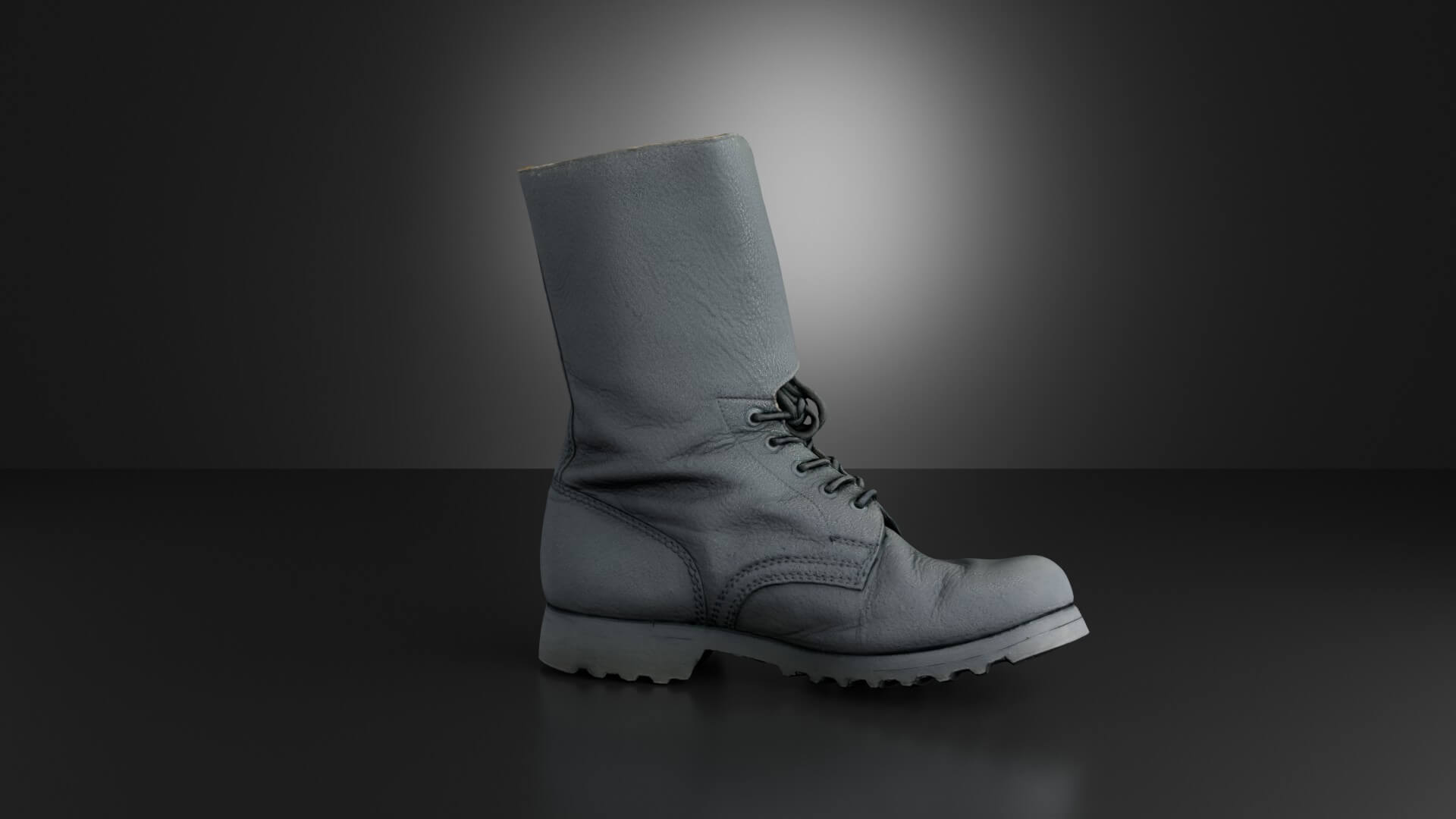 Cold War Army Boot Yugoslavs People Army Combat Boots - 3D Model by Duf1