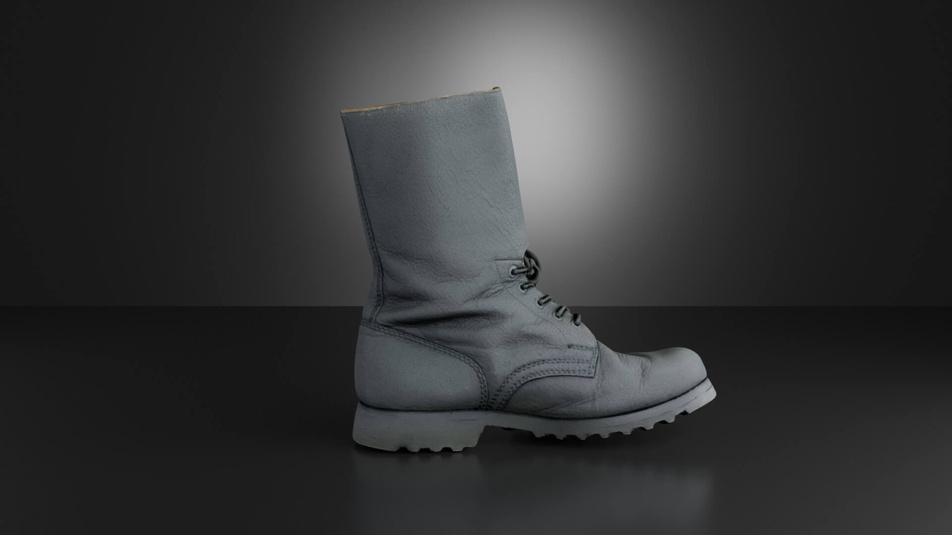 Cold War Army Boot Yugoslavs People Army Combat Boots - 3D Model by Duf1