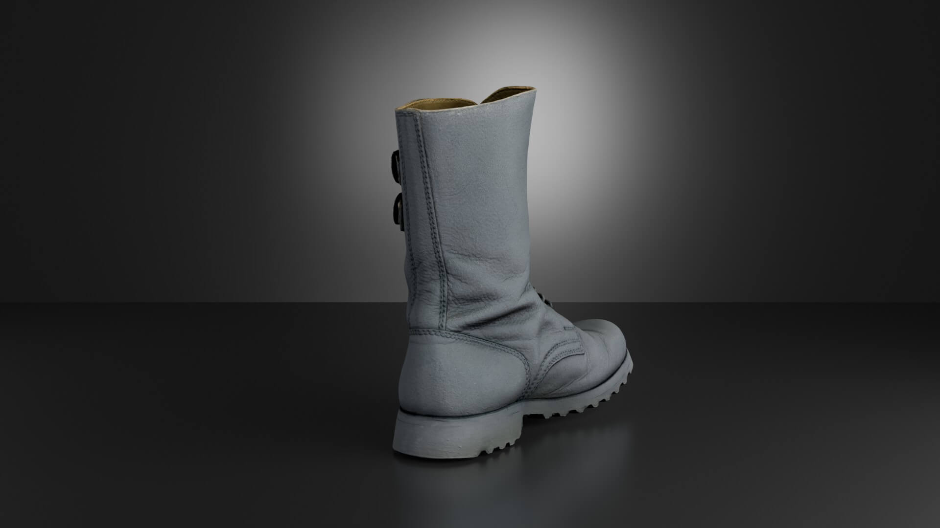 Cold War Army Boot Yugoslavs People Army Combat Boots - 3D Model by Duf1