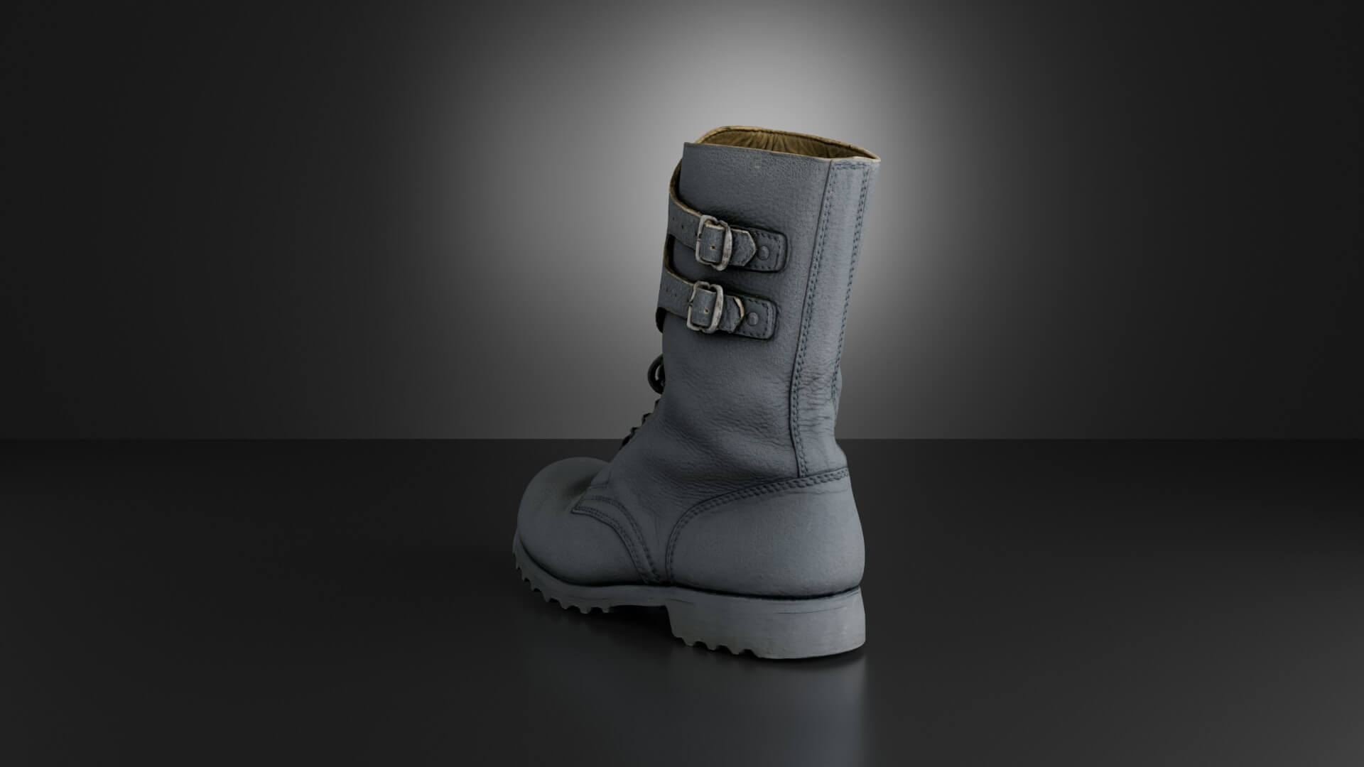 Cold War Army Boot Yugoslavs People Army Combat Boots - 3D Model by Duf1