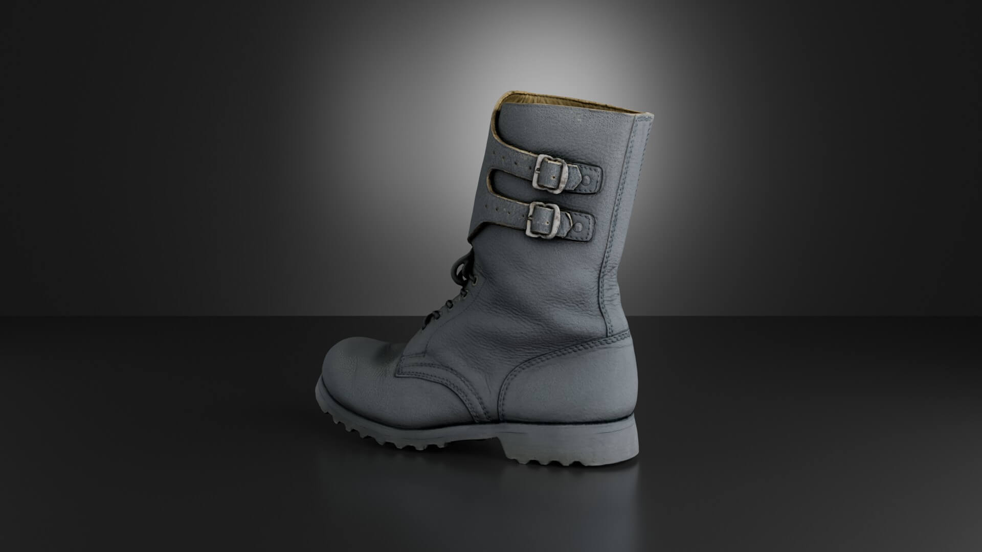 Cold War Army Boot Yugoslavs People Army Combat Boots - 3D Model by Duf1