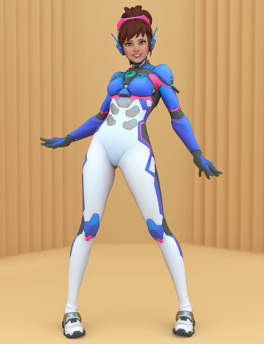 D Va 2 And Tokki For Genesis 8 Female Daz Content By Dumitas