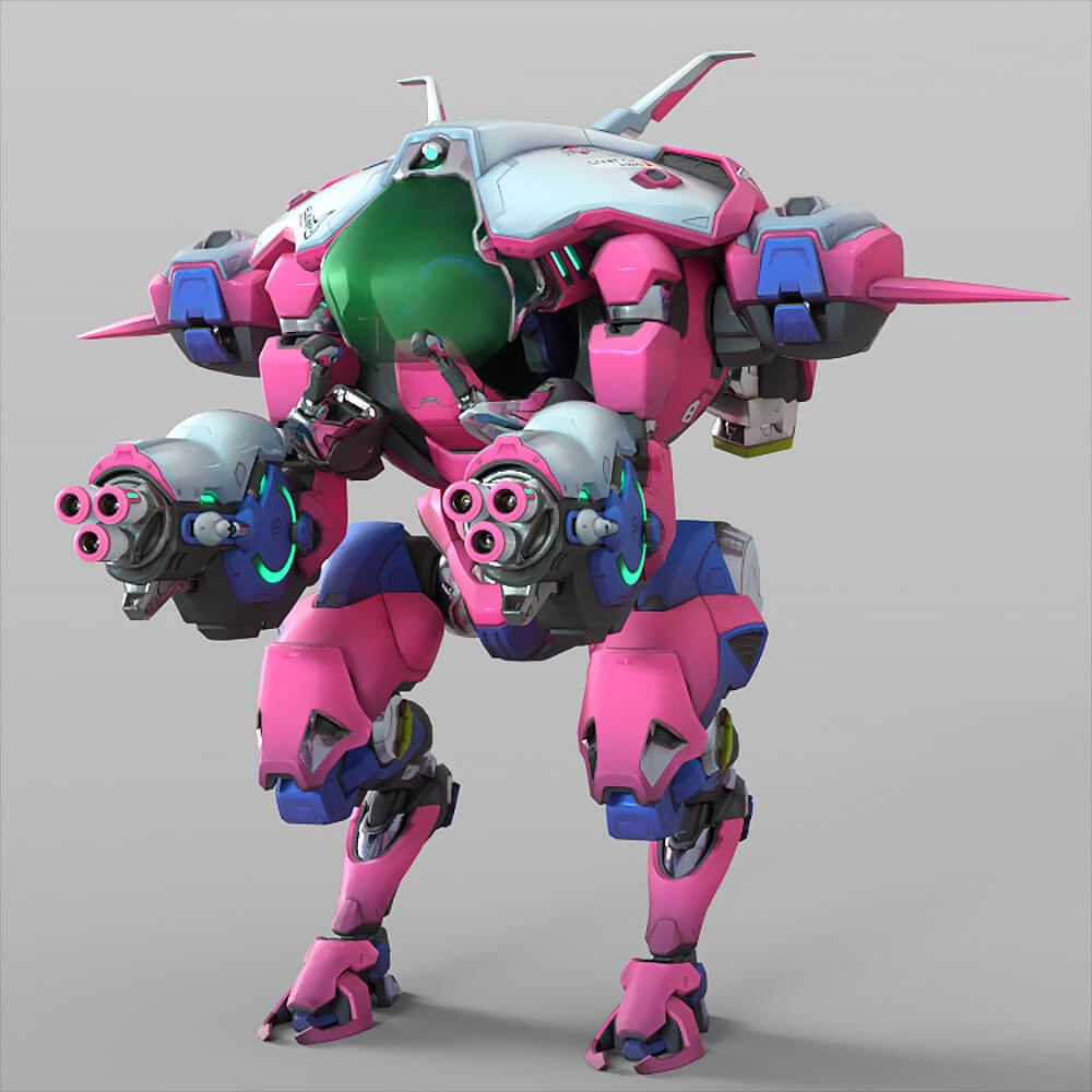 D.Va 2 and Tokki for Genesis 8 Female - Daz Content by Dumitas