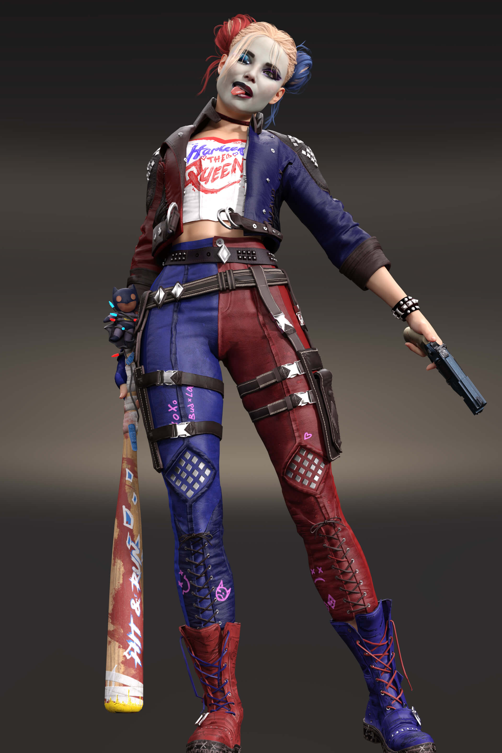 Harley Quinn for Genesis 8 Female - Daz Content by Dumitas