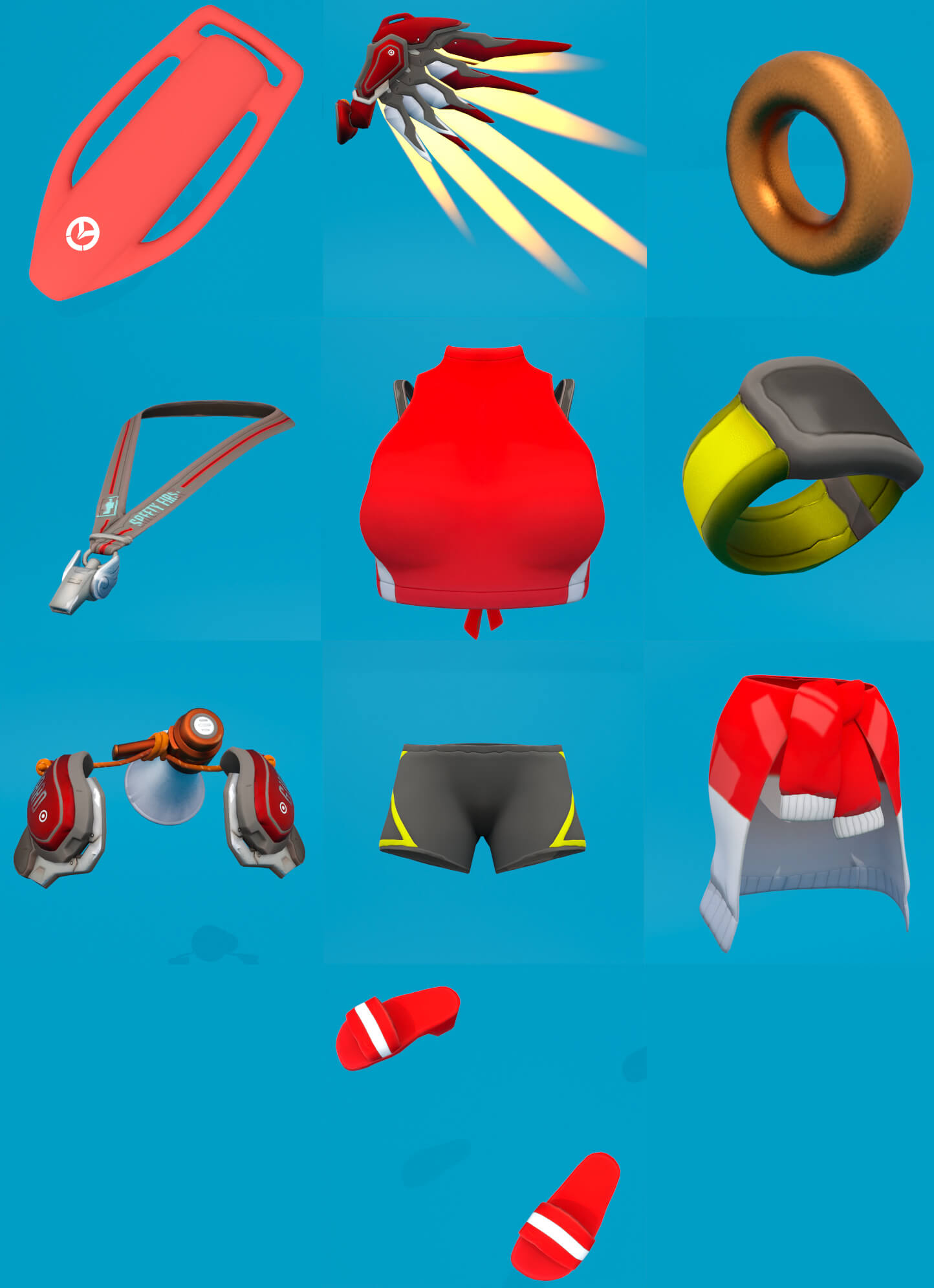 Lifeguard Mercy 2 for Genesis 8 Female - Daz Content by Dumitas