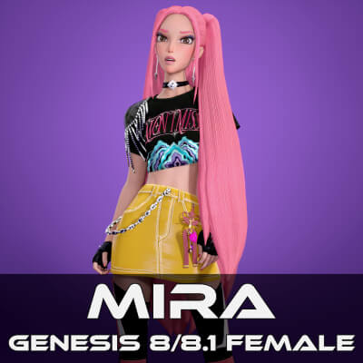 Mira for Genesis 8 Female - Daz Content by Dumitas
