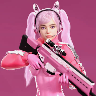 Nikke Alice for Genesis 8 Female - Daz Content by Dumitas