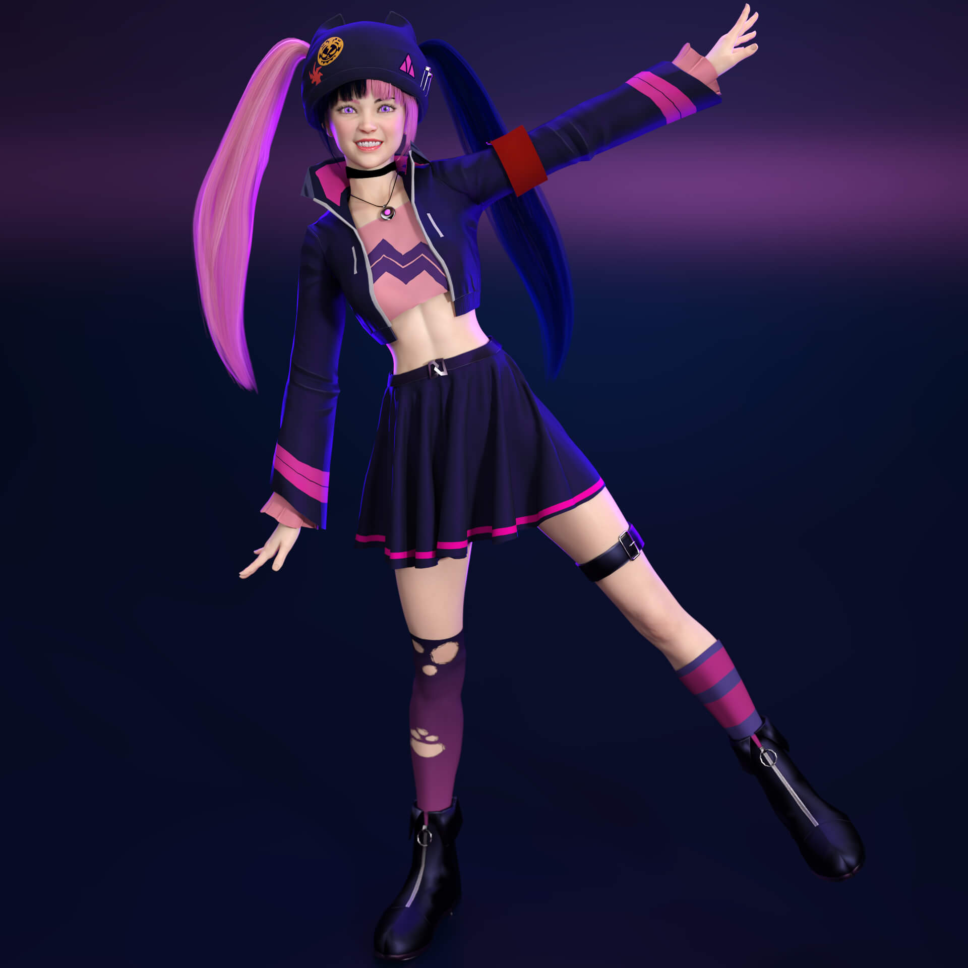 Palworld Zoe for Genesis 8 Female - Daz Content by Dumitas