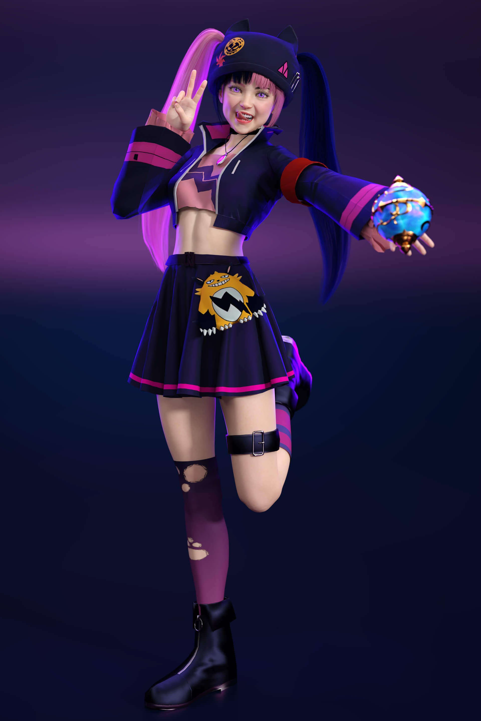 Palworld Zoe for Genesis 8 Female - Daz Content by Dumitas