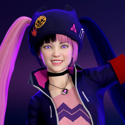 Palworld Zoe for Genesis 8 Female - Daz Content by Dumitas