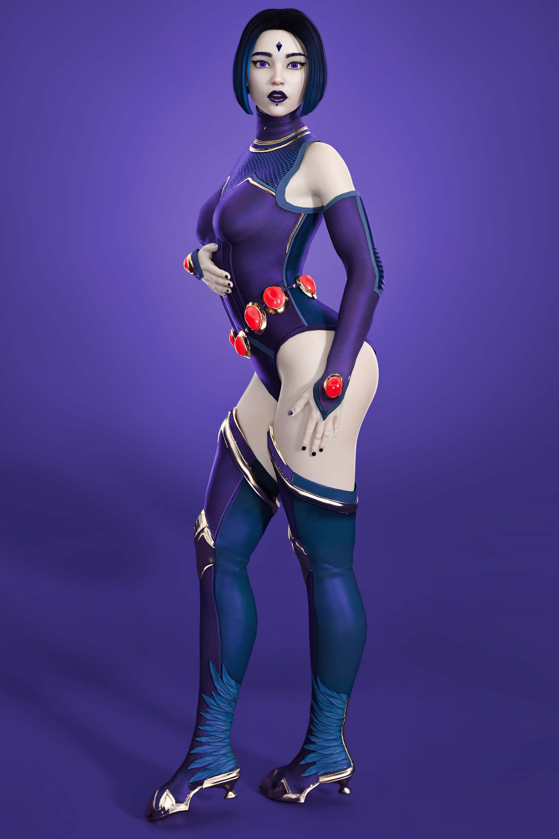 Raven for Genesis 8 Female - Daz Content by Dumitas