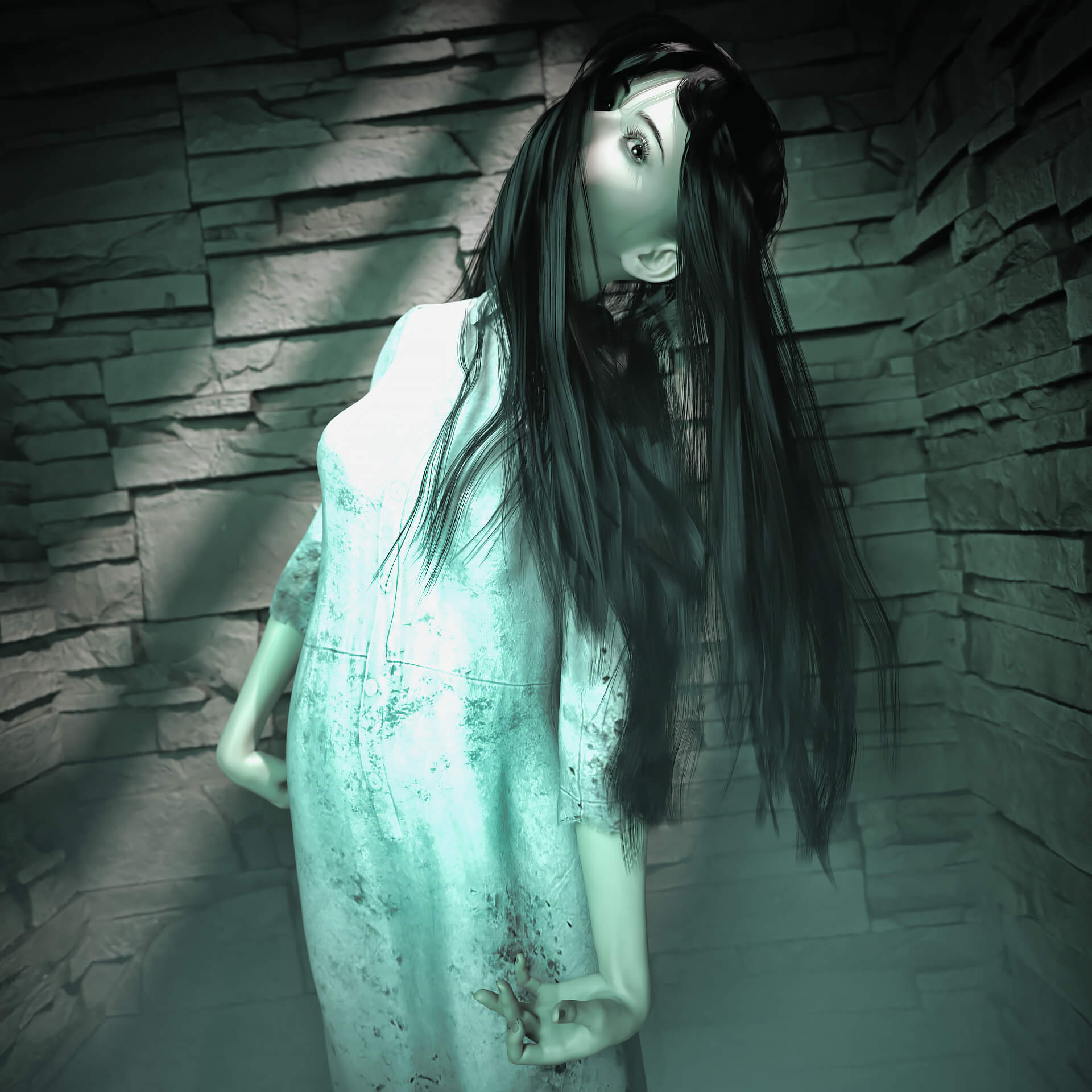 Sadako for Genesis 8 Female - Daz Content by Dumitas