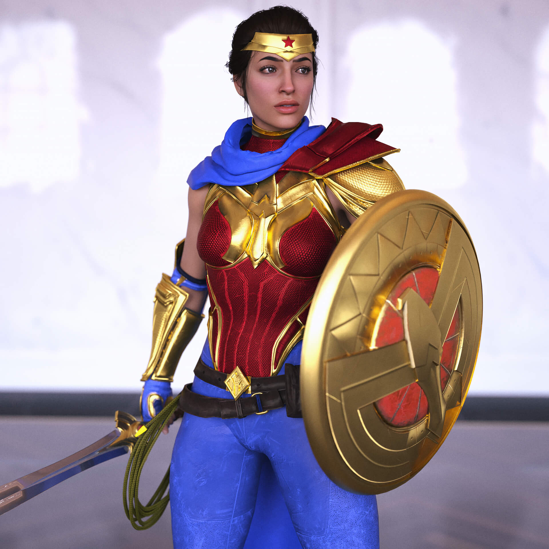 Wonder Woman for Genesis 8 Female - Daz Content by Dumitas