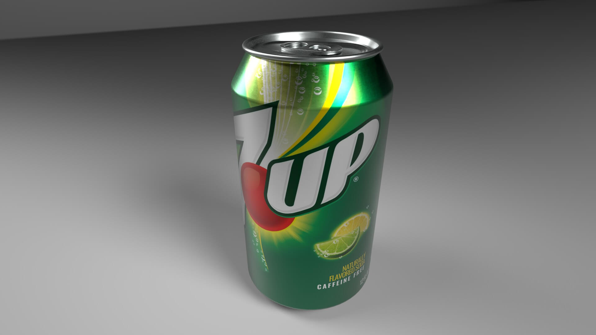 7Up - Soda Can Material Daz Content by dwrgames