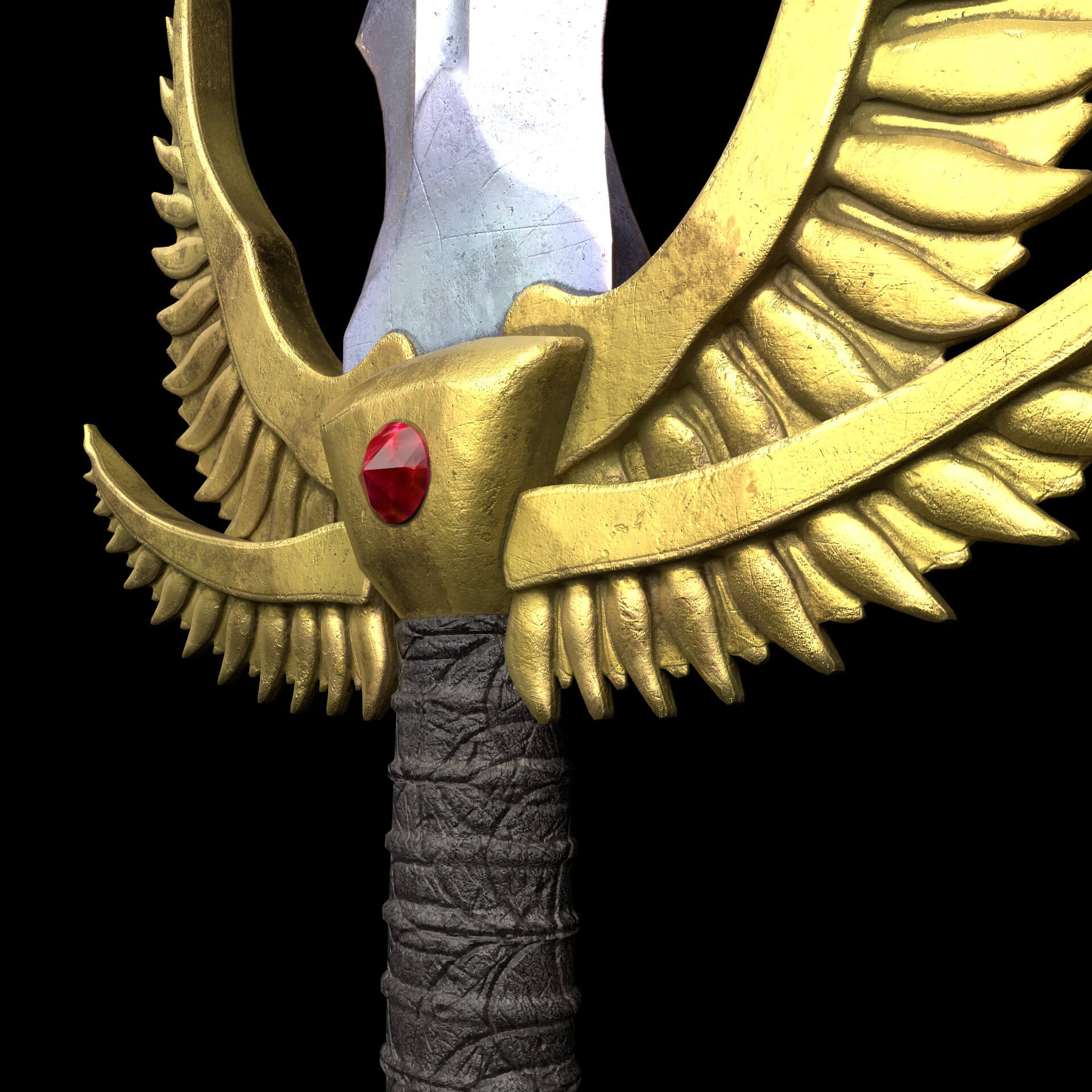 Angelic Sword - Divine & Corrupted Variants Daz Content by dwrgames