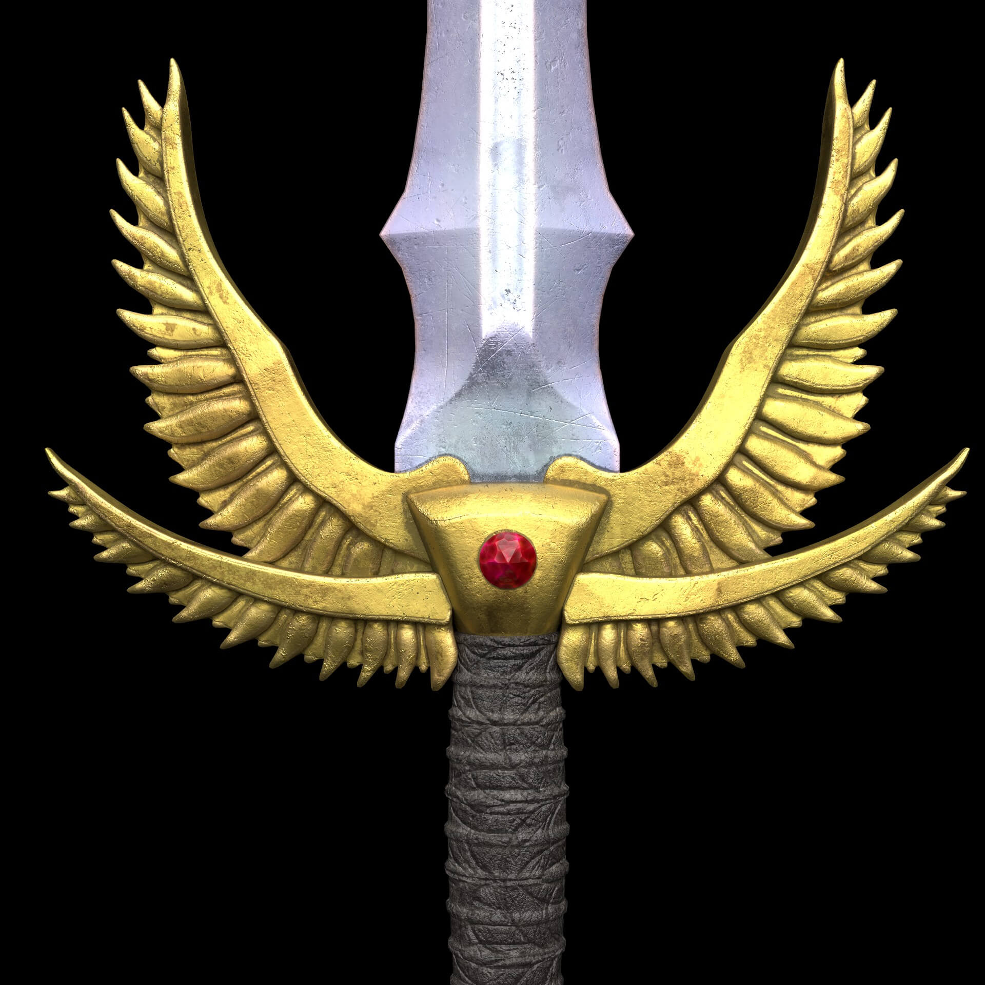 Angelic Sword - Divine & Corrupted Variants Daz Content by dwrgames