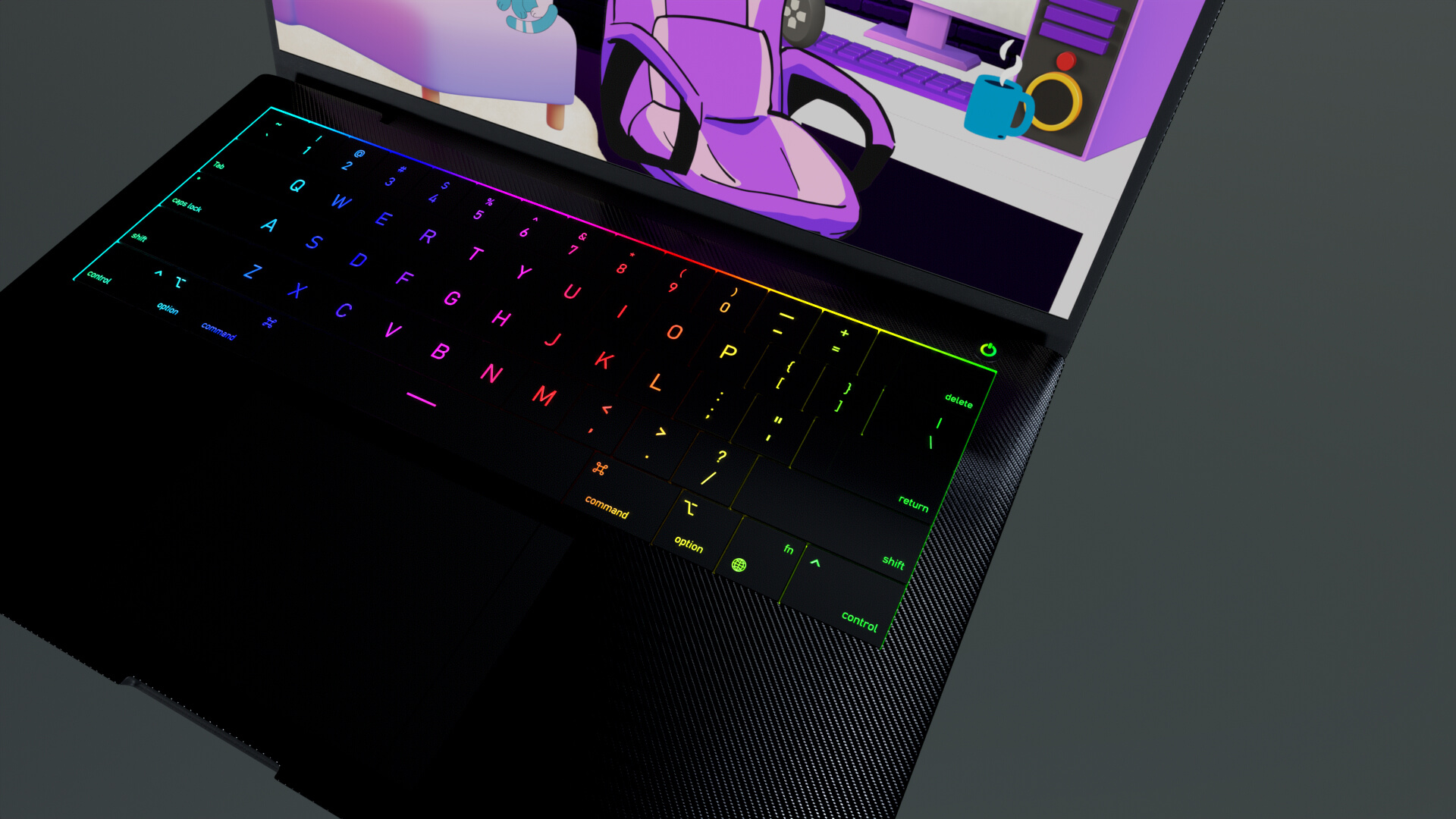 Atom X12 Laptop - Daz Content by dwrgames