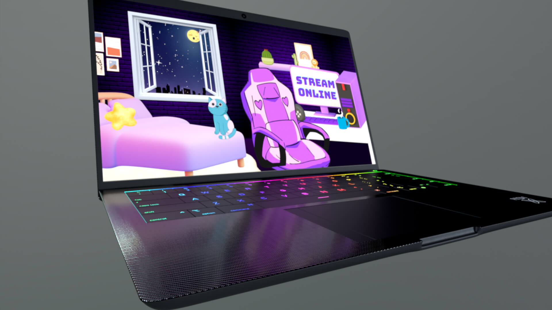 Atom X12 Laptop - Daz Content by dwrgames