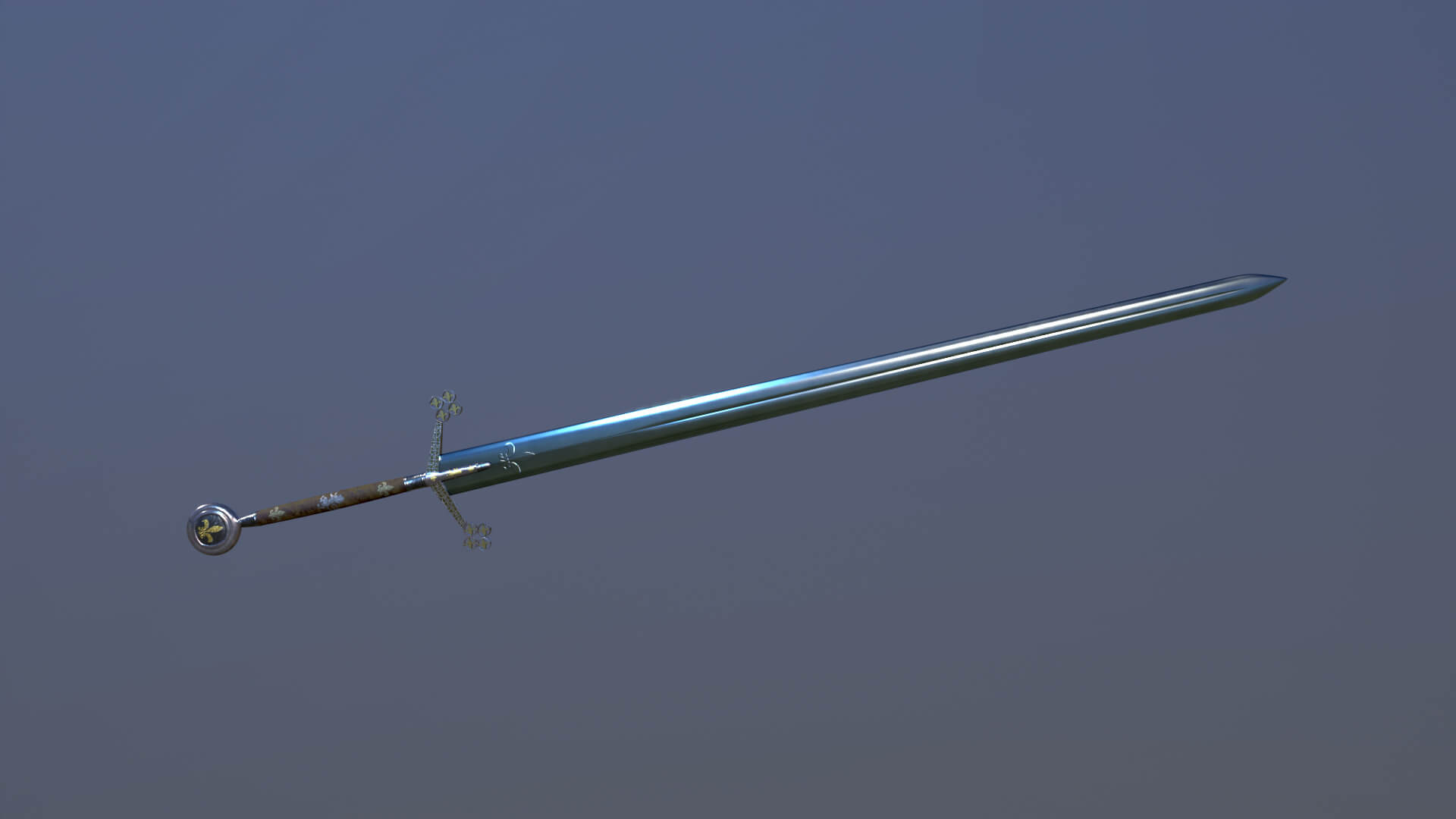 Claymore Longsword - Daz Content by dwrgames